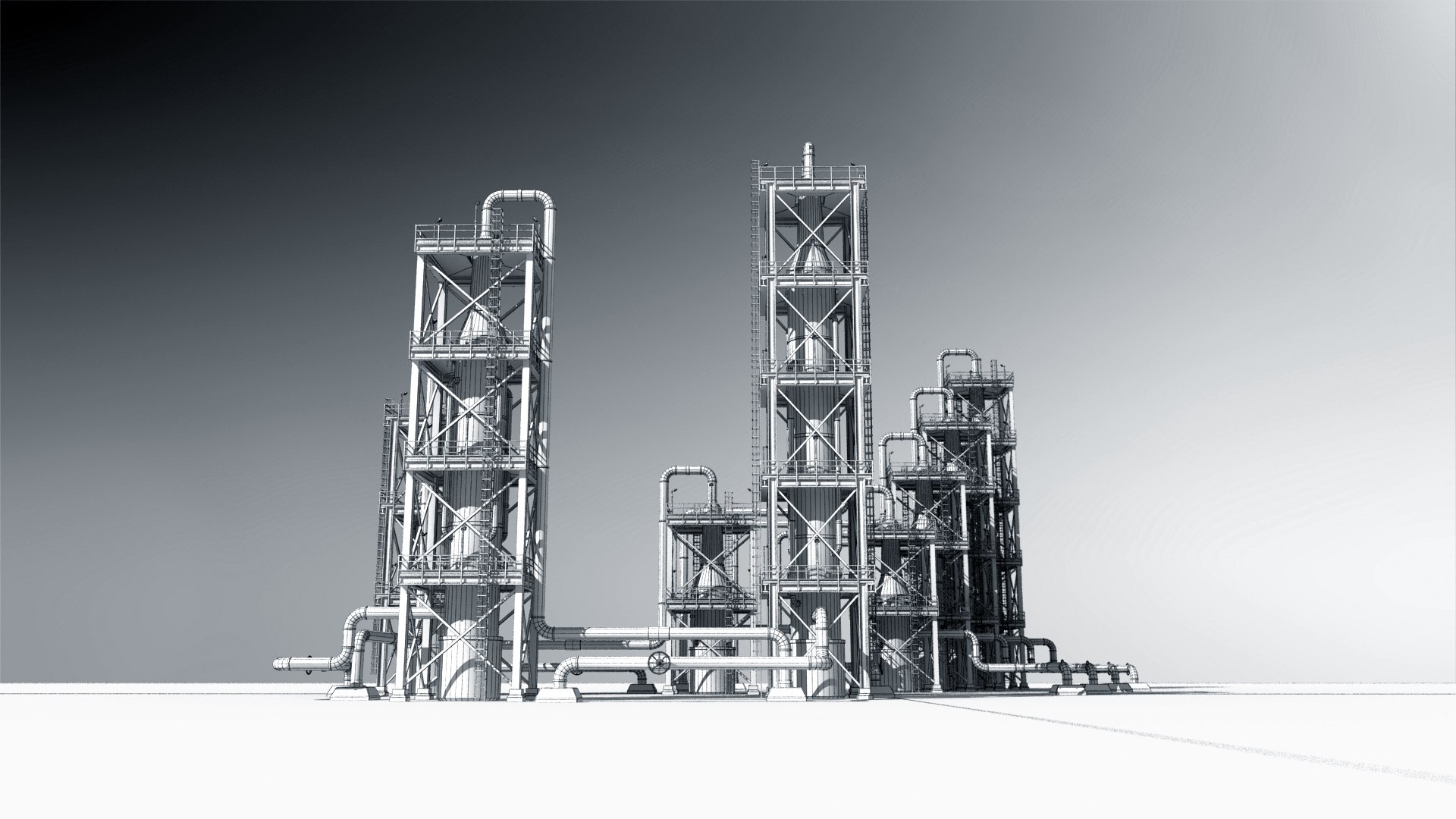 Metal Refinery Part 04 3D - TurboSquid 2049552