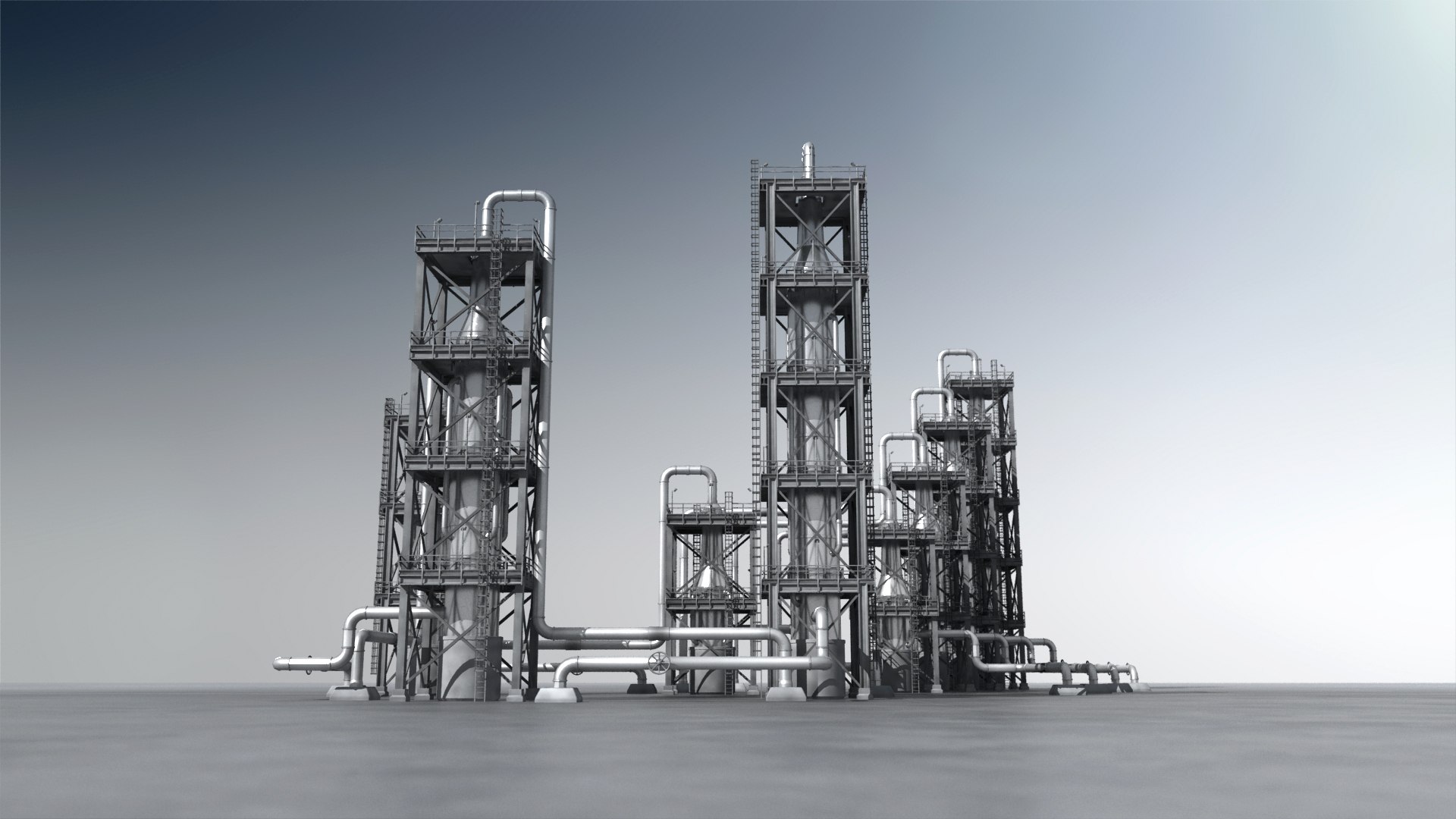 Metal Refinery Part 04 3D - TurboSquid 2049552