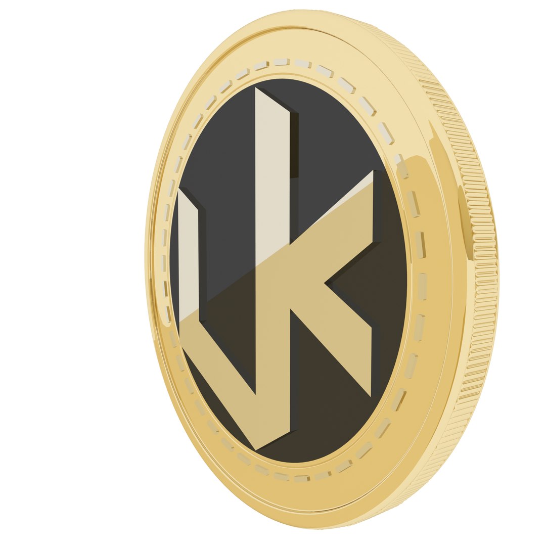 3D Model Liker World Cryptocurrency Gold Coin - TurboSquid 1857089