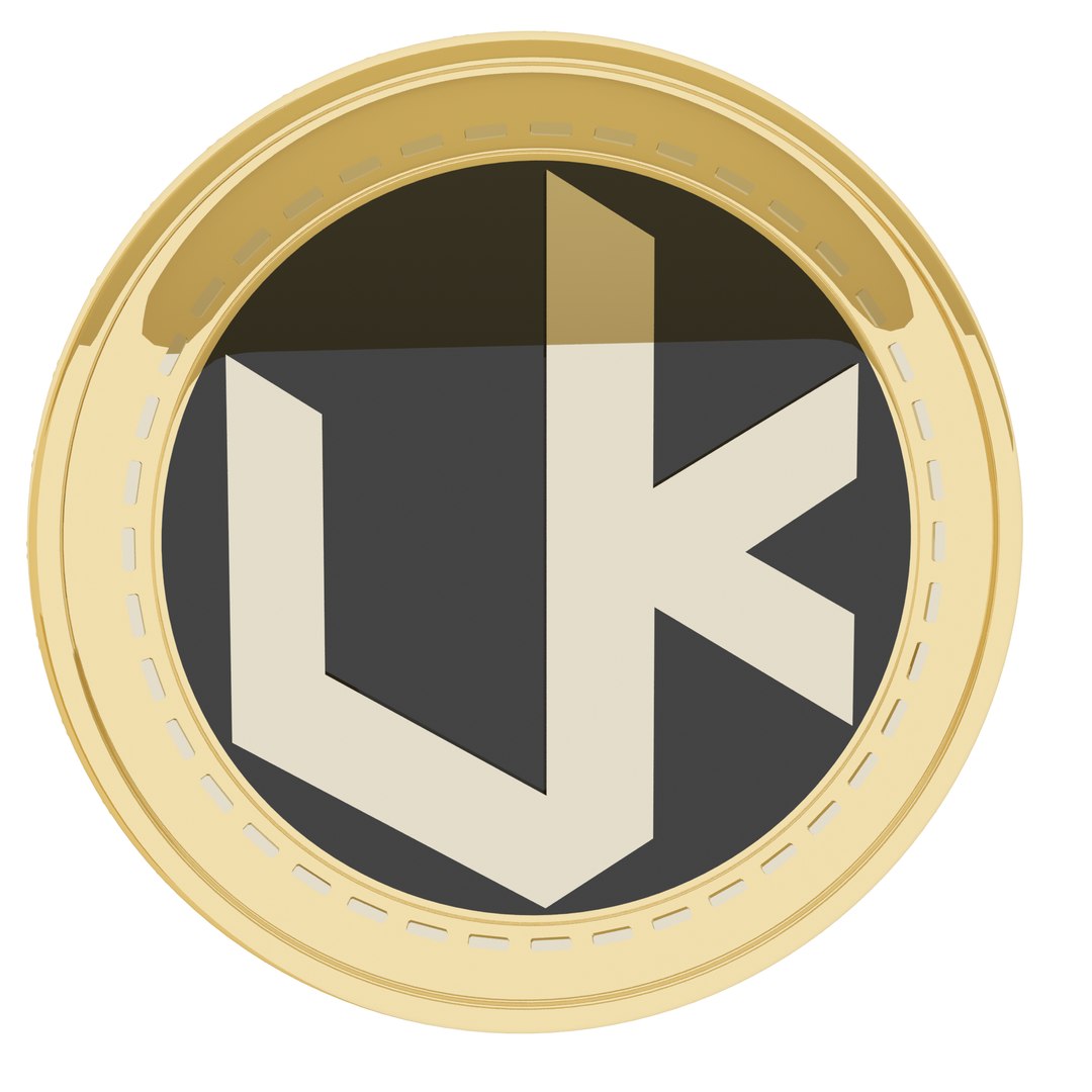 3D Model Liker World Cryptocurrency Gold Coin - TurboSquid 1857089