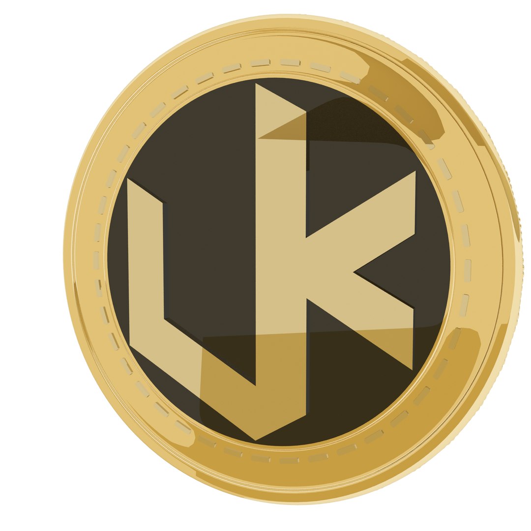 3D Model Liker World Cryptocurrency Gold Coin - TurboSquid 1857089