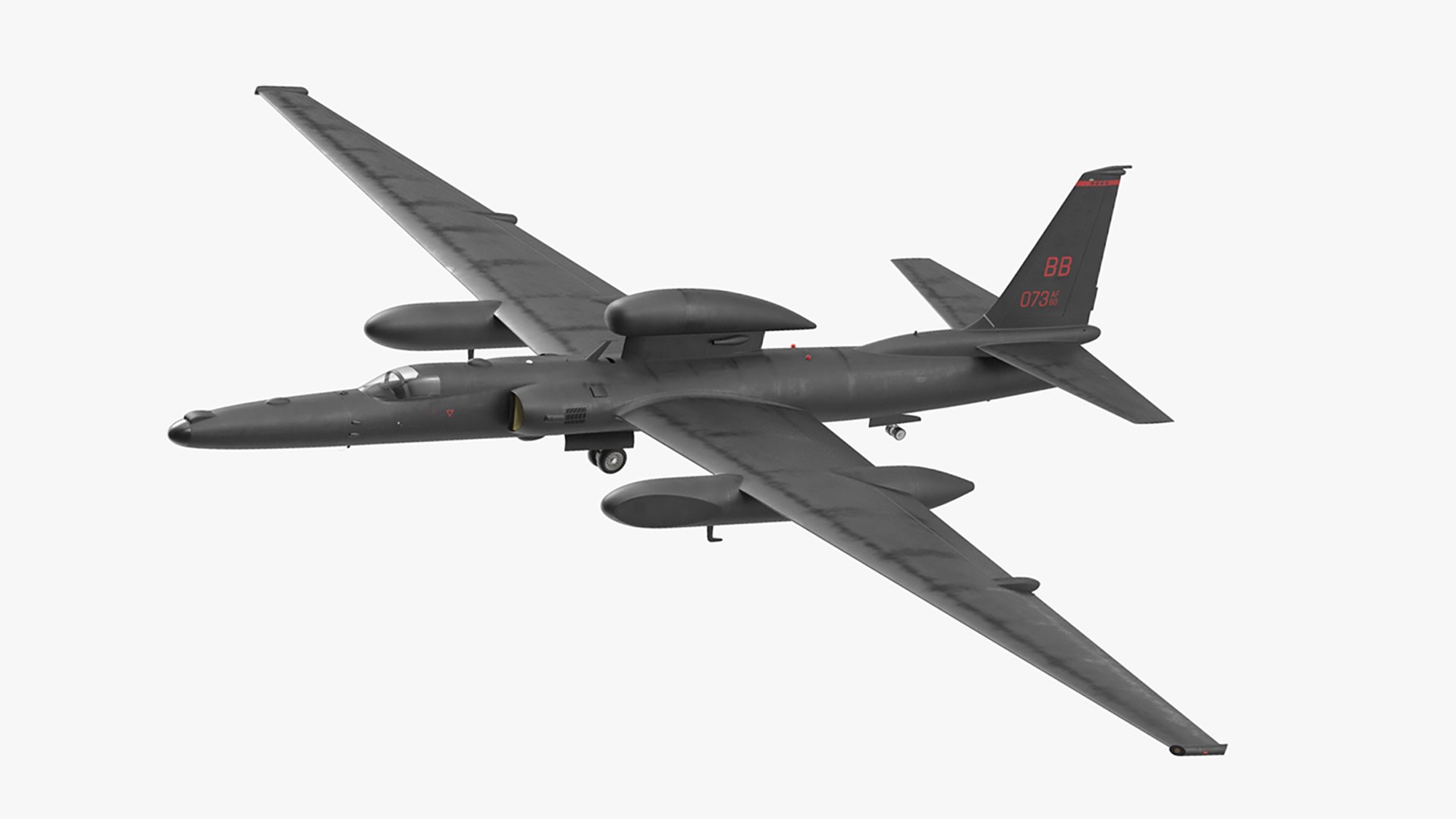 3D model Lockheed U2 Dragon Lady Aircraft Rigged for Maya - TurboSquid ...