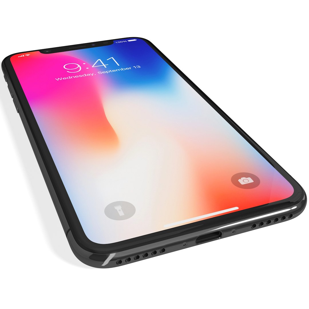 Realistic Apple Iphone X 3D Model - TurboSquid 1202795