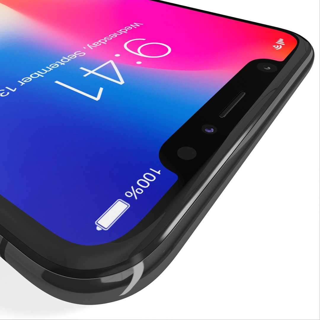 Realistic Apple Iphone X 3D Model - TurboSquid 1202795