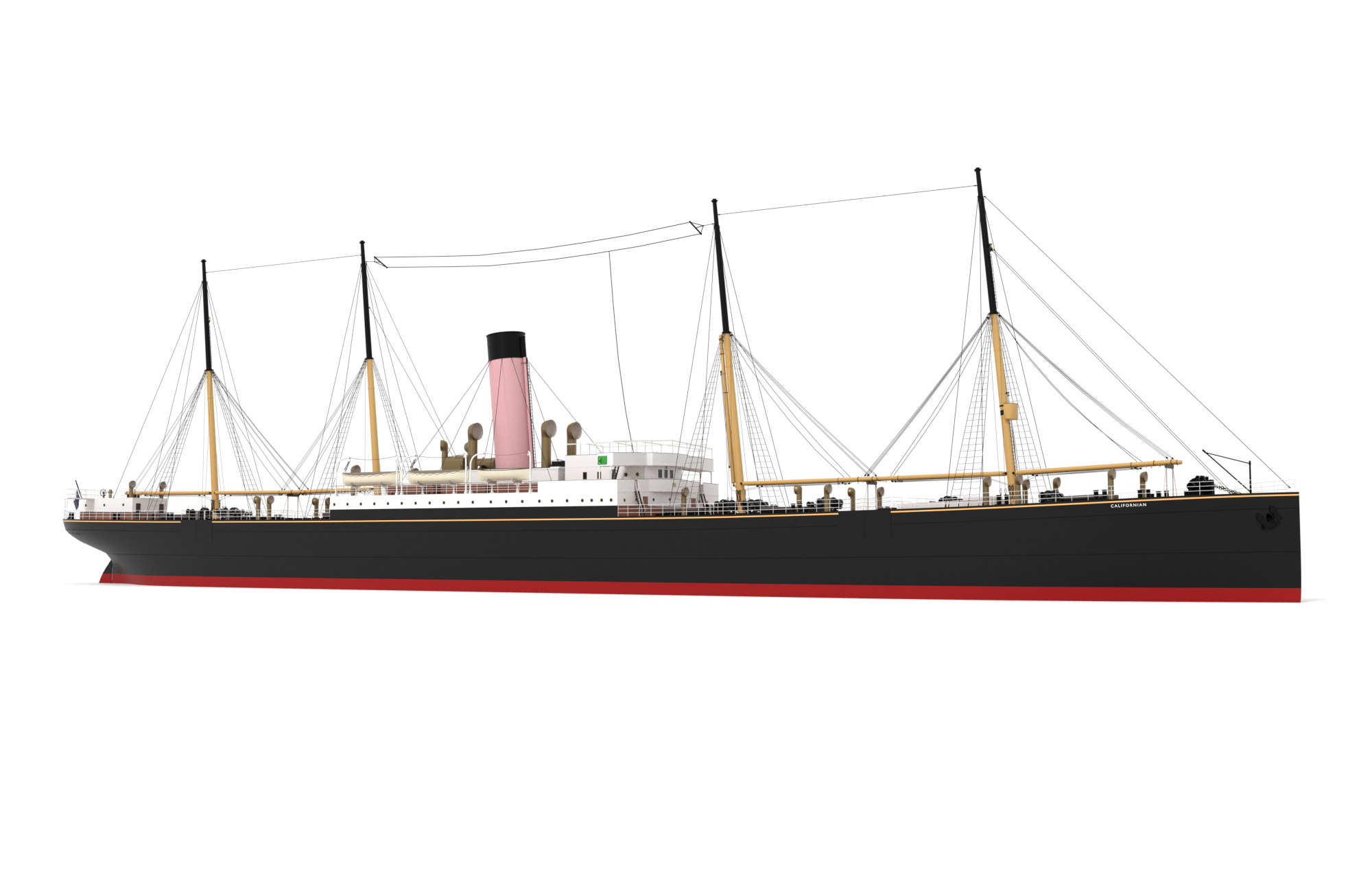 3D SS Californian - TurboSquid 1769586