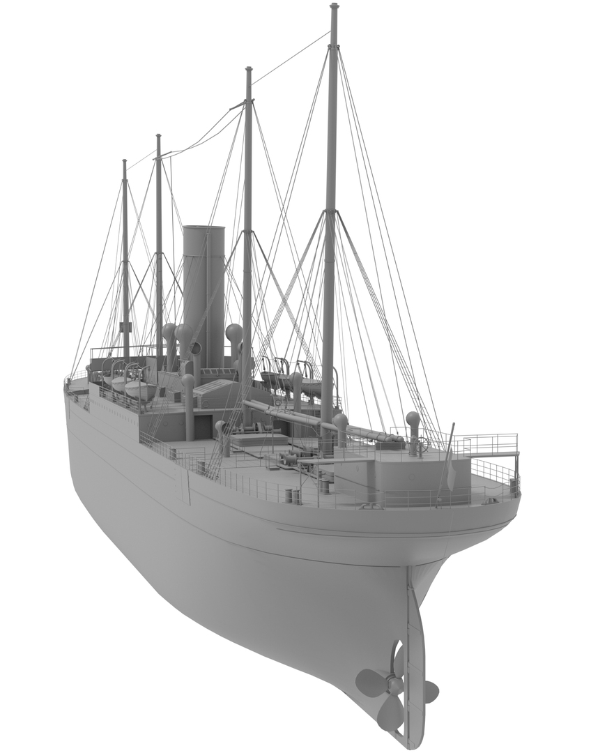 3D SS Californian - TurboSquid 1769586