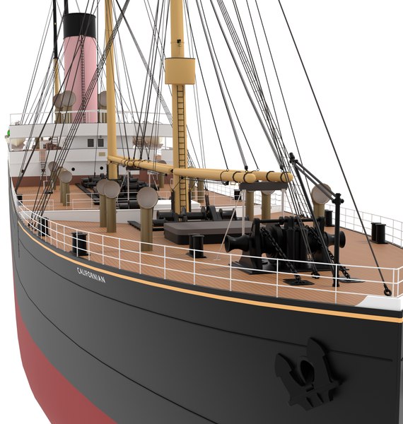 3D SS Californian - TurboSquid 1769586