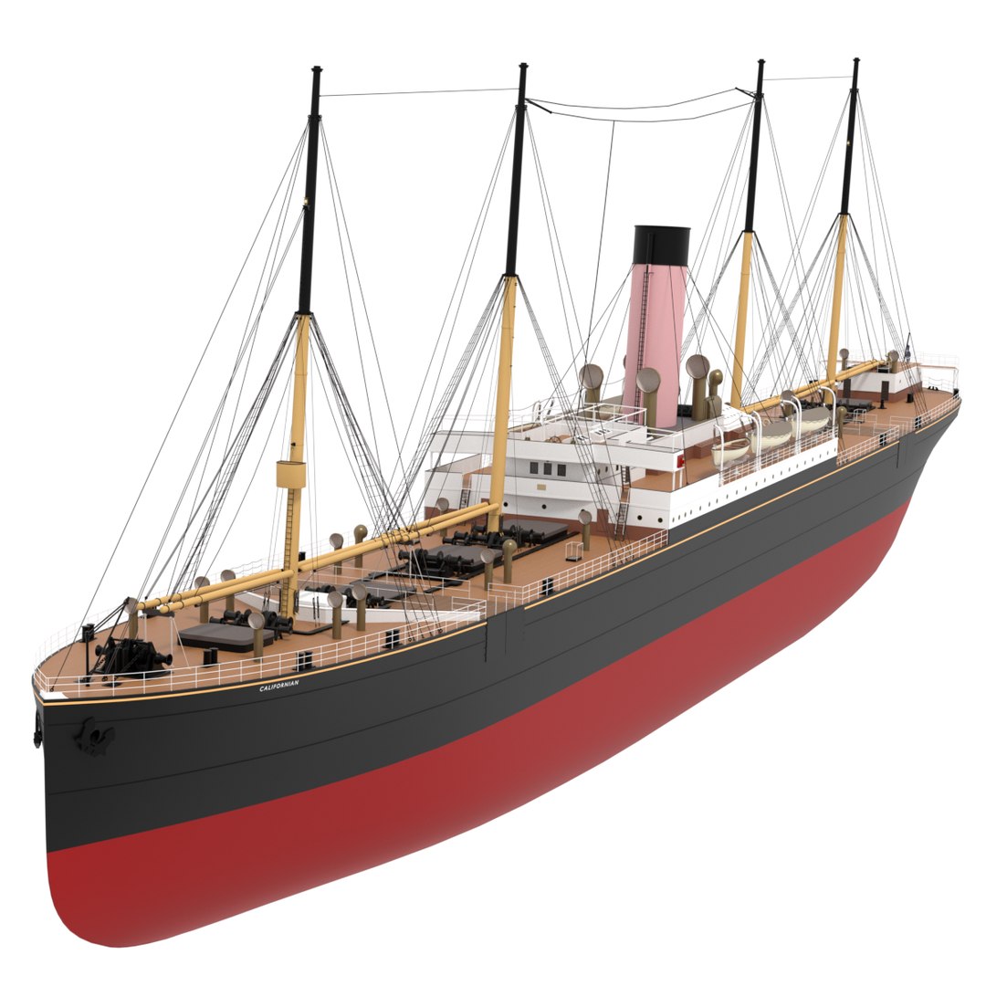 3D SS Californian - TurboSquid 1769586