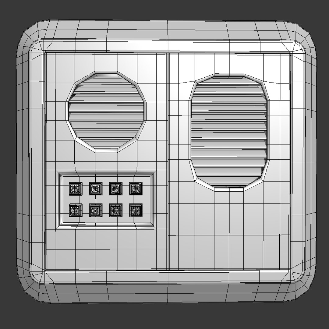 3D Control Panel Model - TurboSquid 1290933