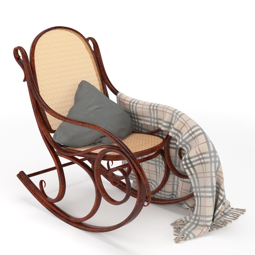 Viennese Rocking Chair Model - TurboSquid 1211209