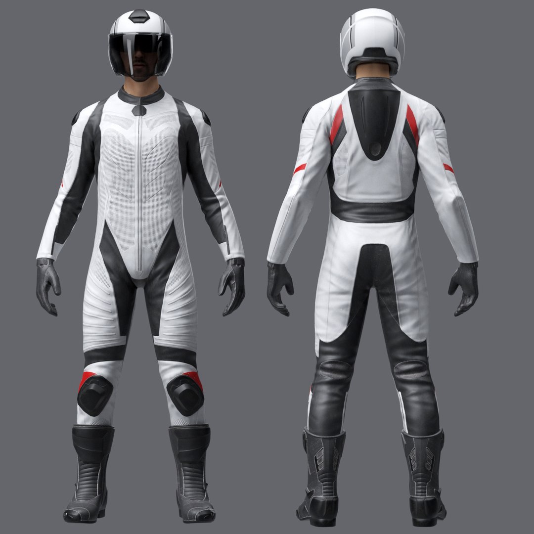 Motorcyclist 3D Model - TurboSquid 1928952