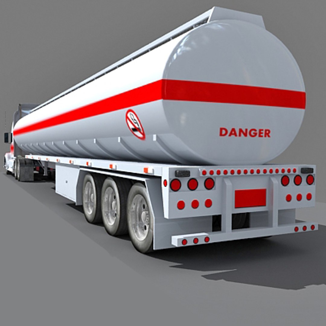Truck Trailer 3d Model