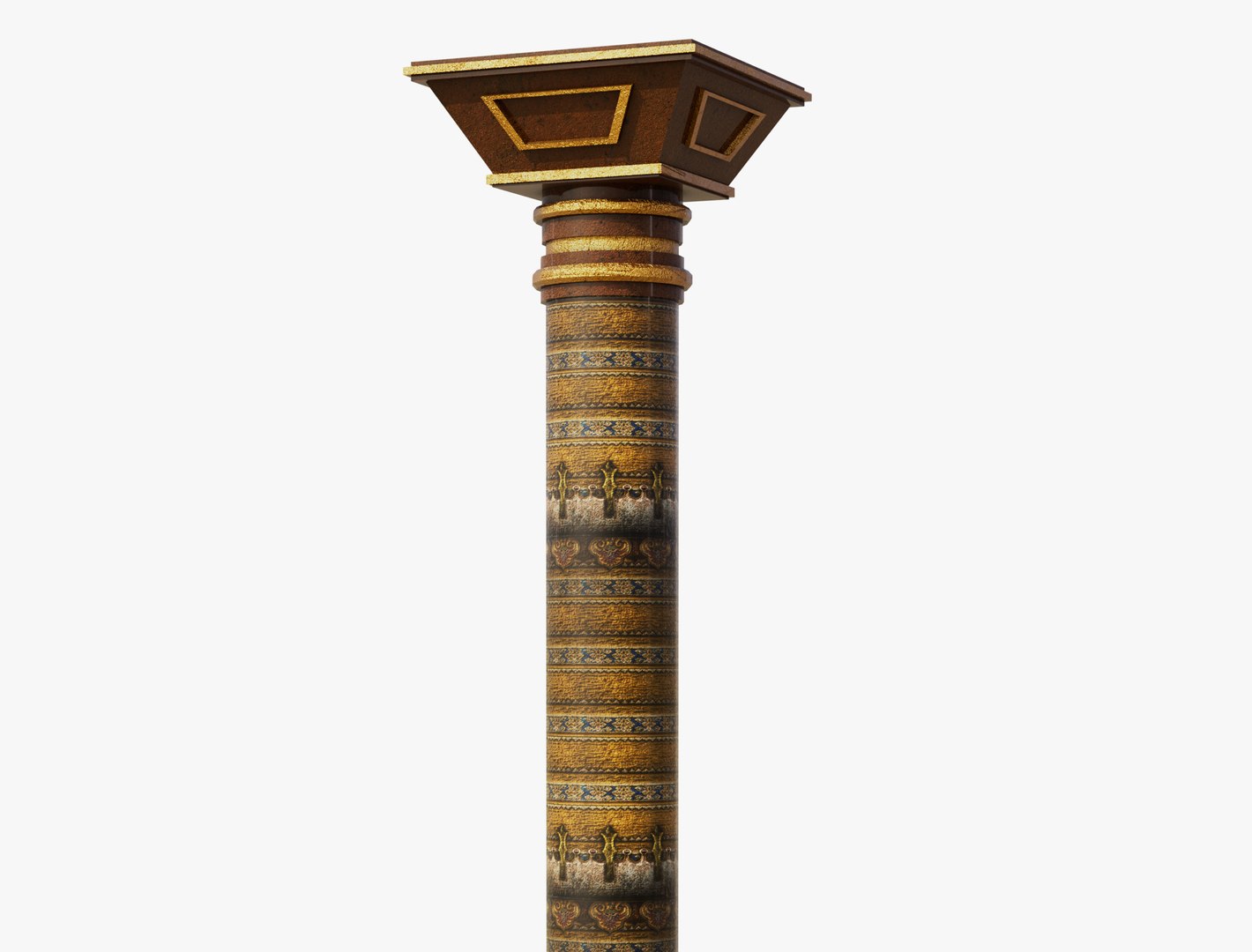 3D Exotic Column Pillar - TurboSquid 2046490