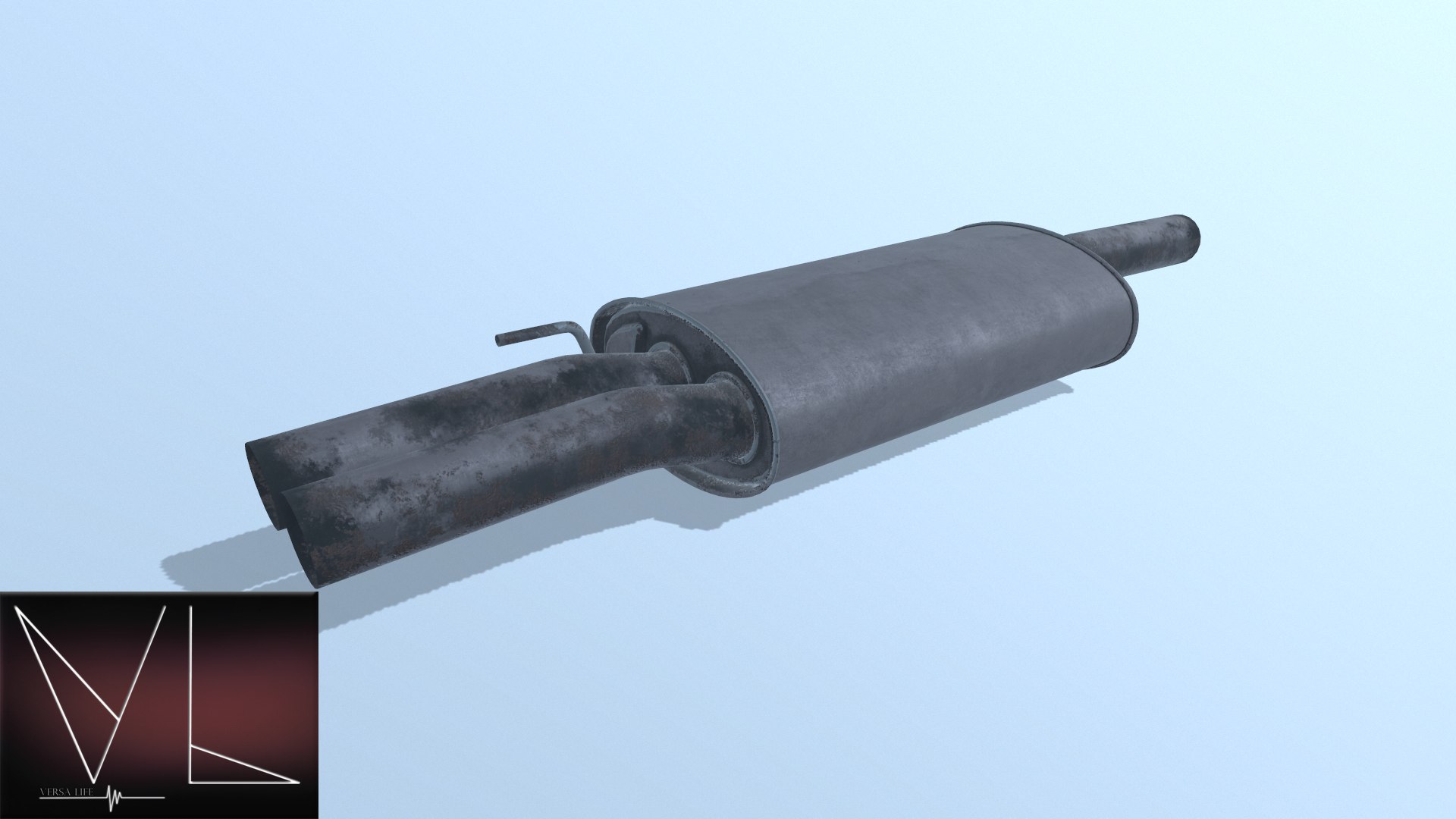 3D model rusty exhaust - TurboSquid 1284923
