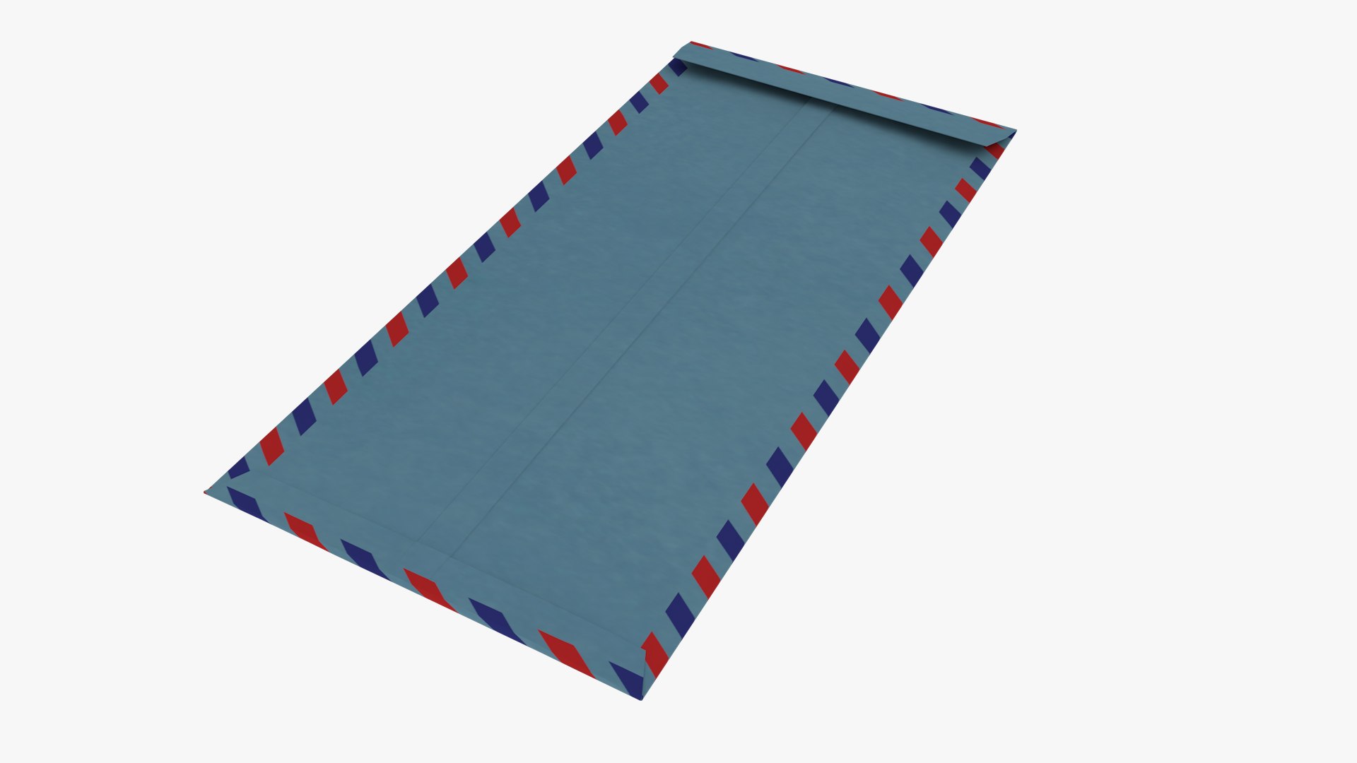 3D Air Mail Window Envelope Size DL Style POCKET - TurboSquid 2248178