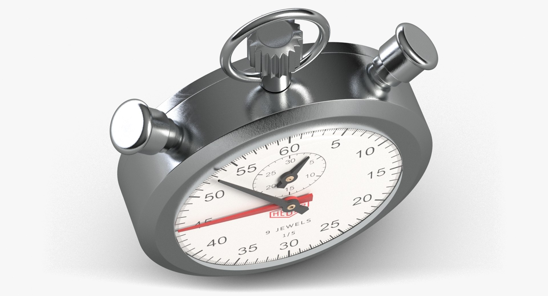 3D Stopwatch Watch Stop Model - TurboSquid 1270444
