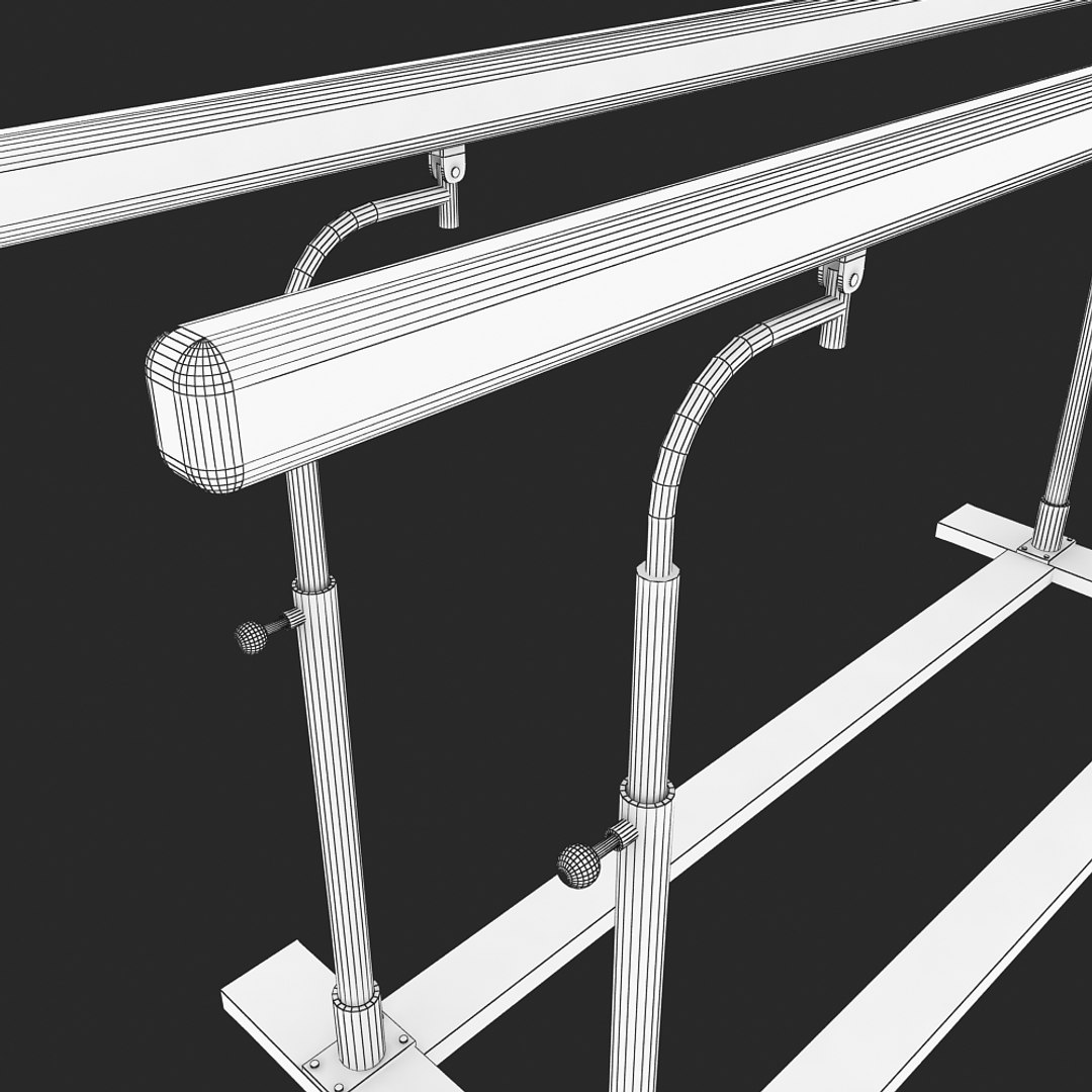 Parallel Bars 3d Dxf