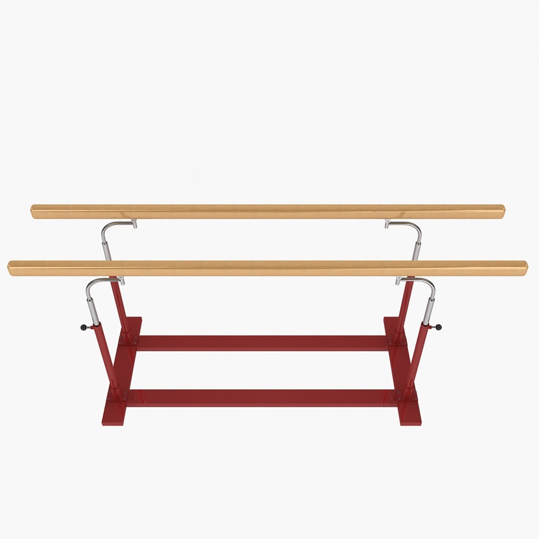 Parallel Bars 3d Dxf