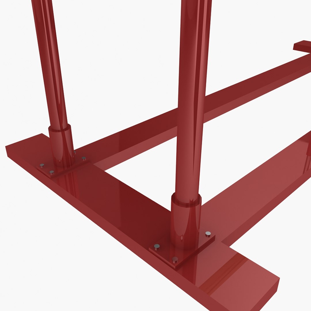 Parallel Bars 3d Dxf