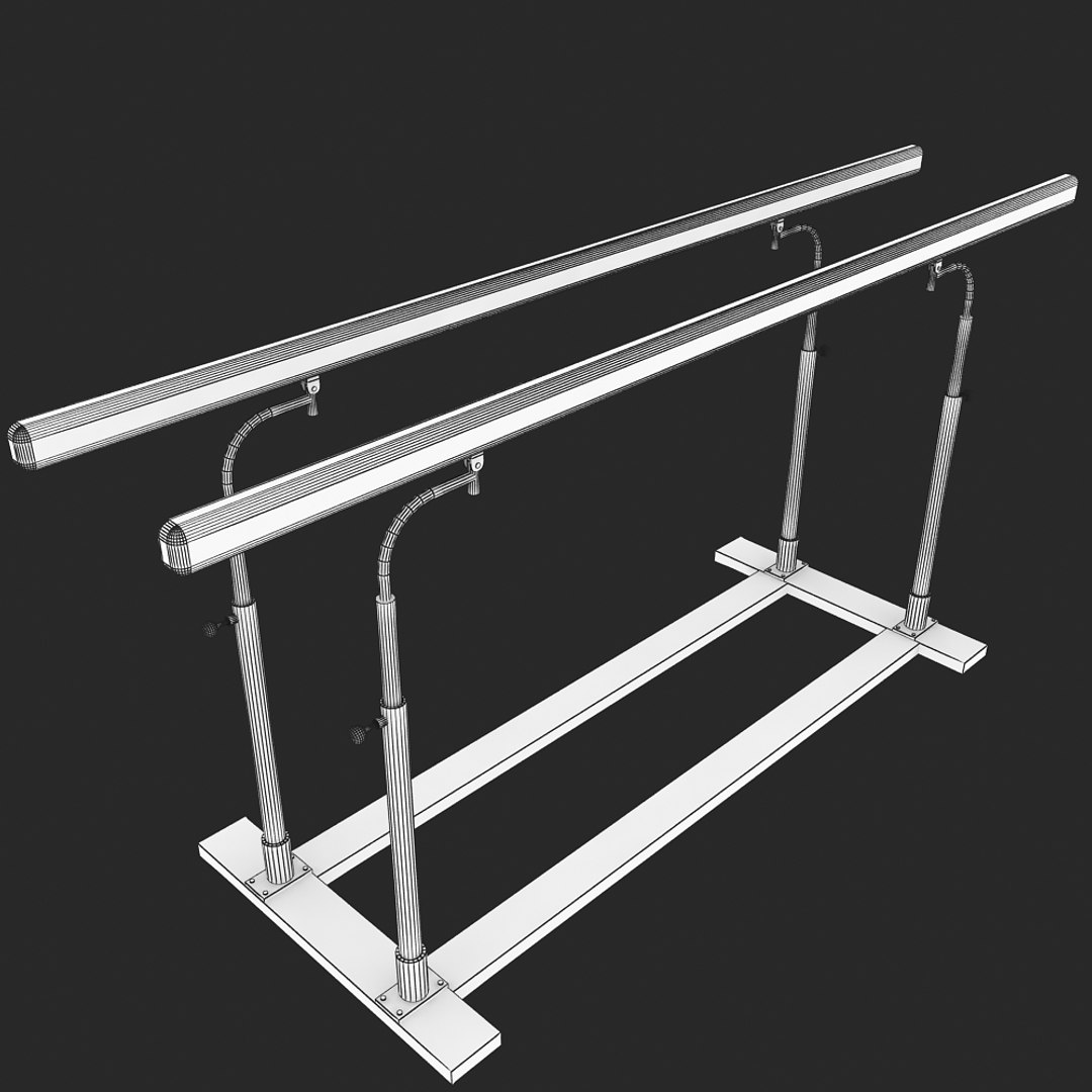 Parallel Bars 3d Dxf