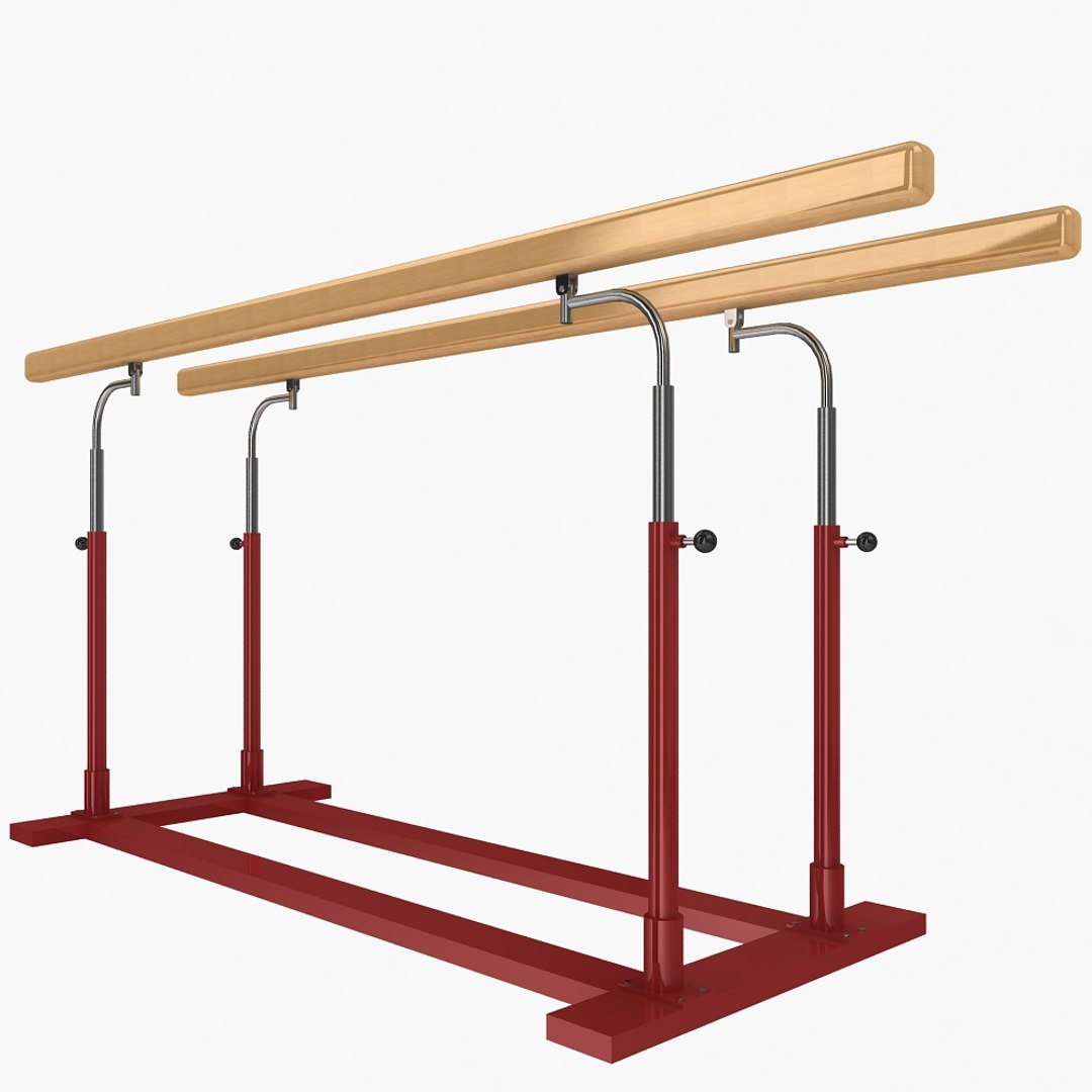 Parallel Bars 3d Dxf