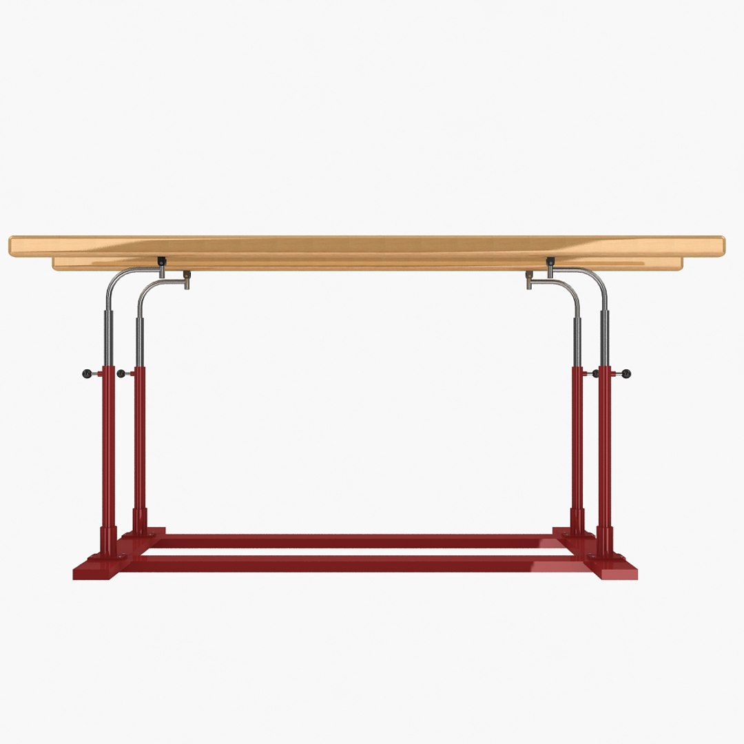 Parallel Bars 3d Dxf