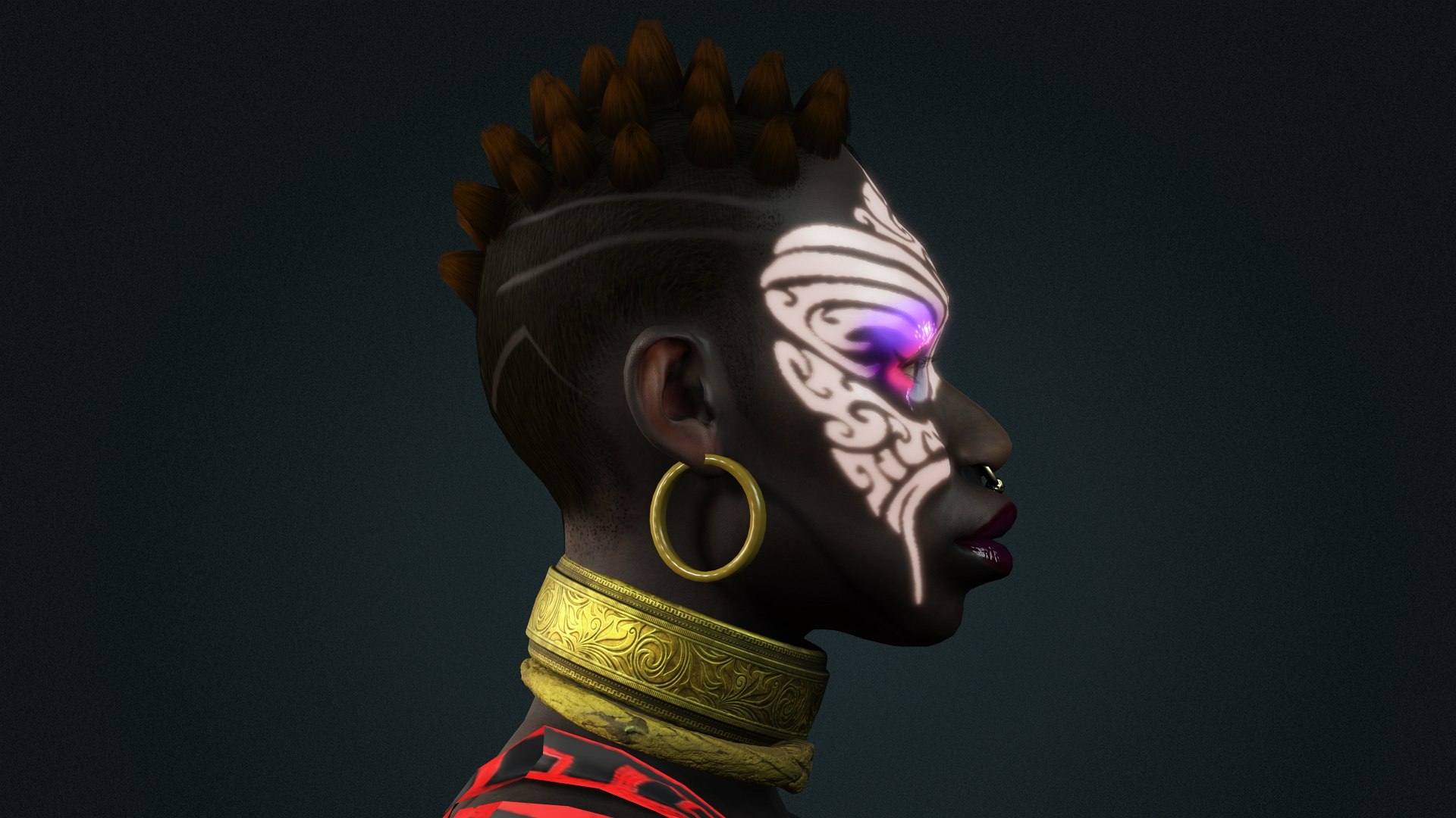 African Female - 3D Character Model Model - TurboSquid 2244843