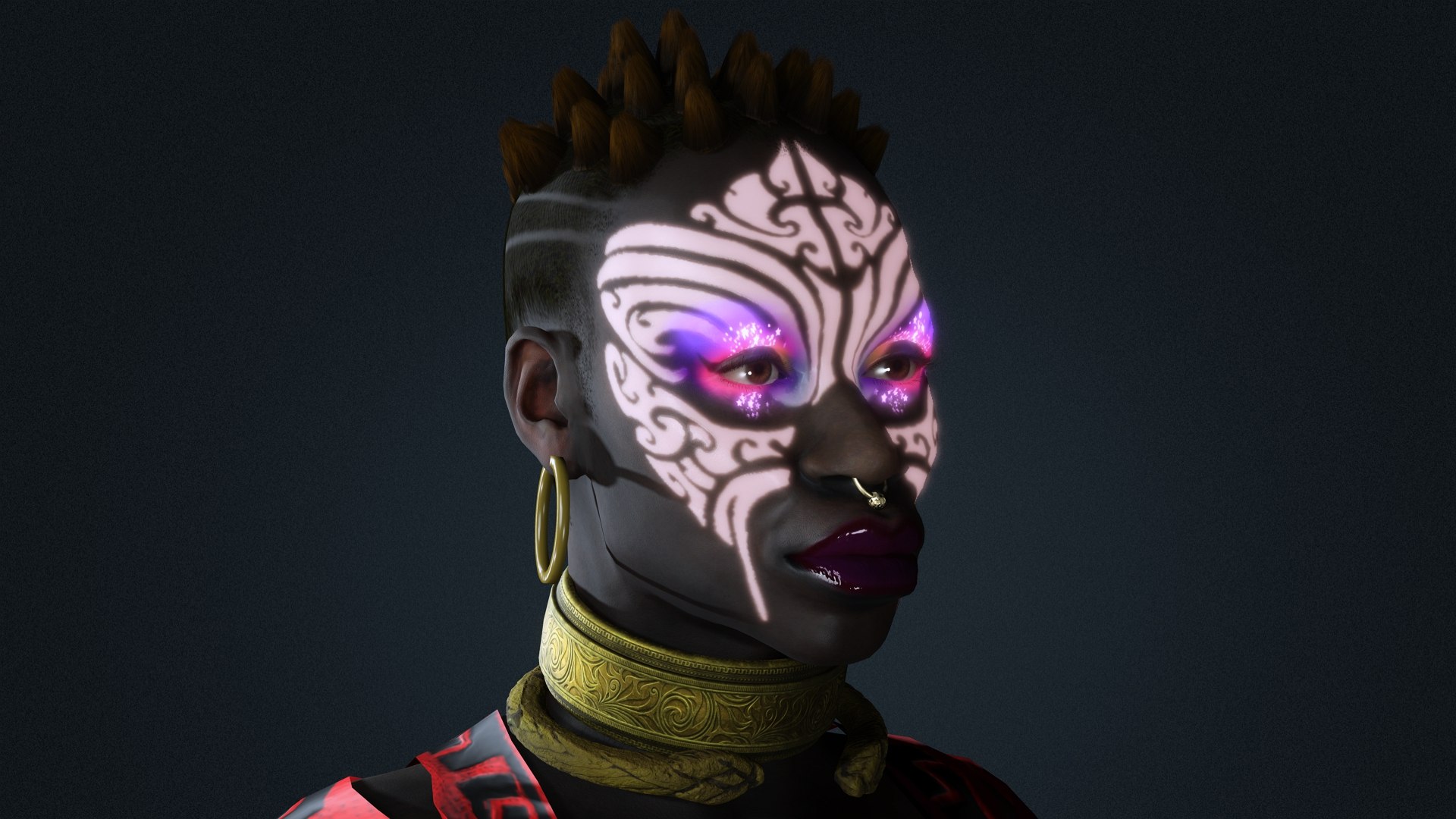 African Female - 3D Character Model Model - TurboSquid 2244843