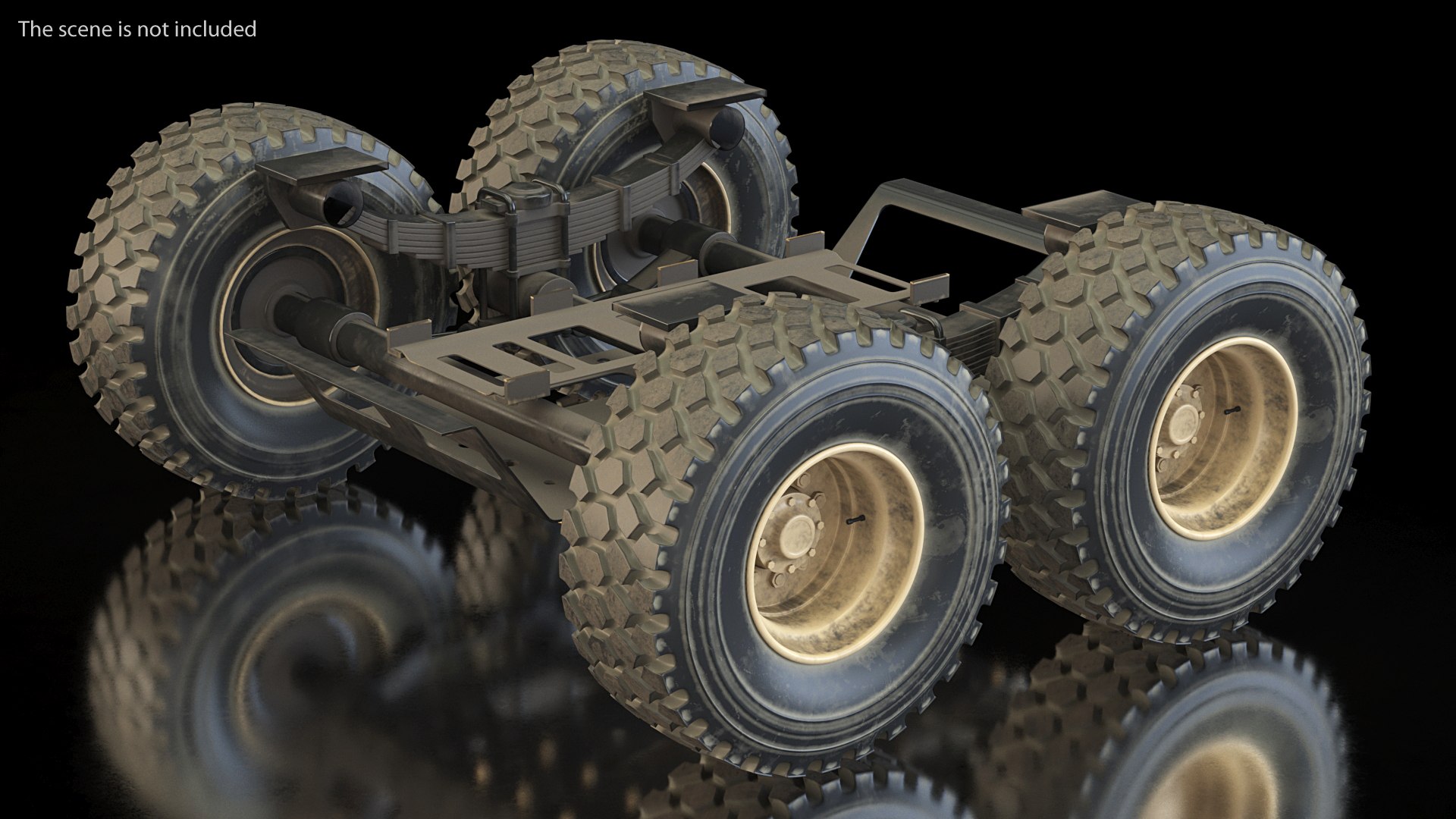 Heavy Duty Chassis 3D Model - TurboSquid 1611718
