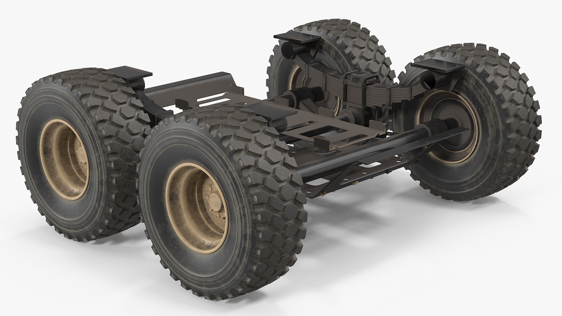 Heavy Duty Chassis 3D Model - TurboSquid 1611718
