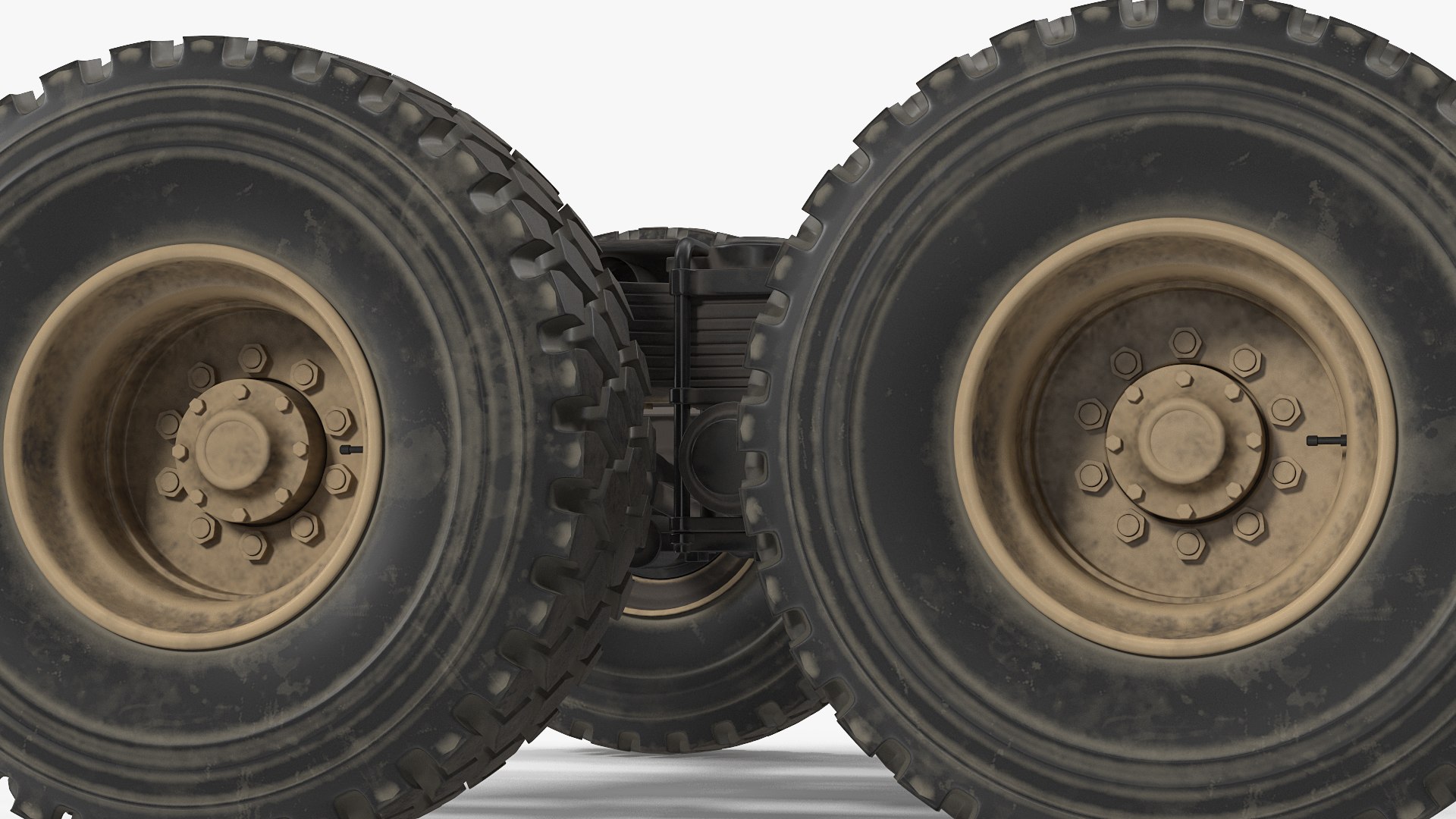 Heavy duty chassis 3D model - TurboSquid 1611718