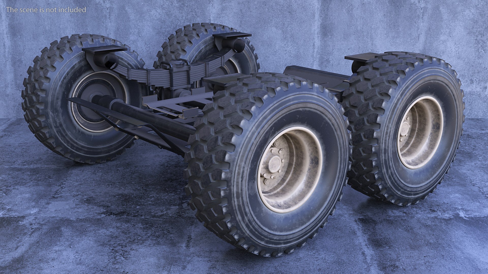 Heavy Duty Chassis 3D Model - TurboSquid 1611718