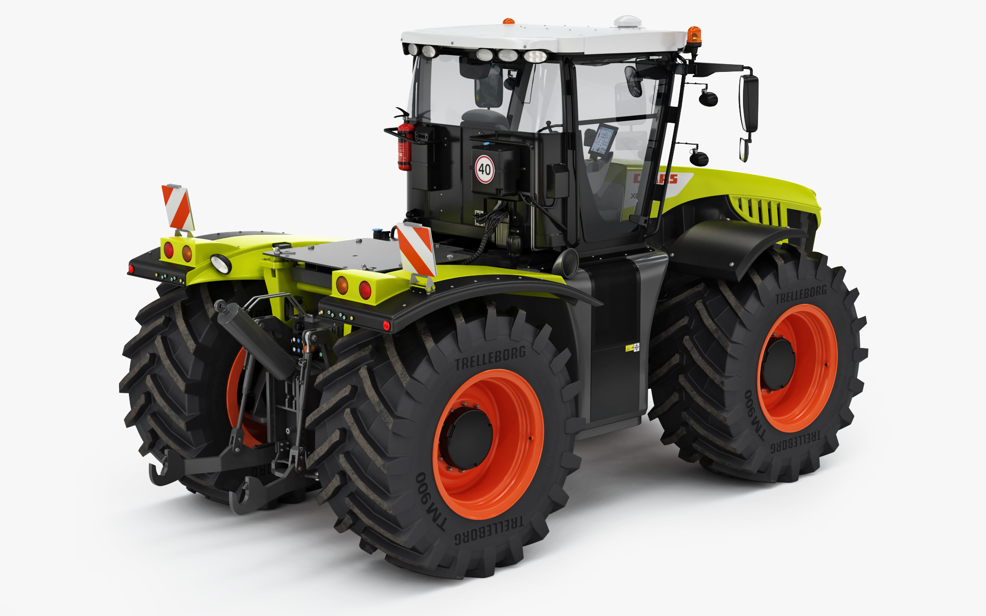 modelo 3d Tractor agrícola Claas Xerion 5000 - TurboSquid 1836145