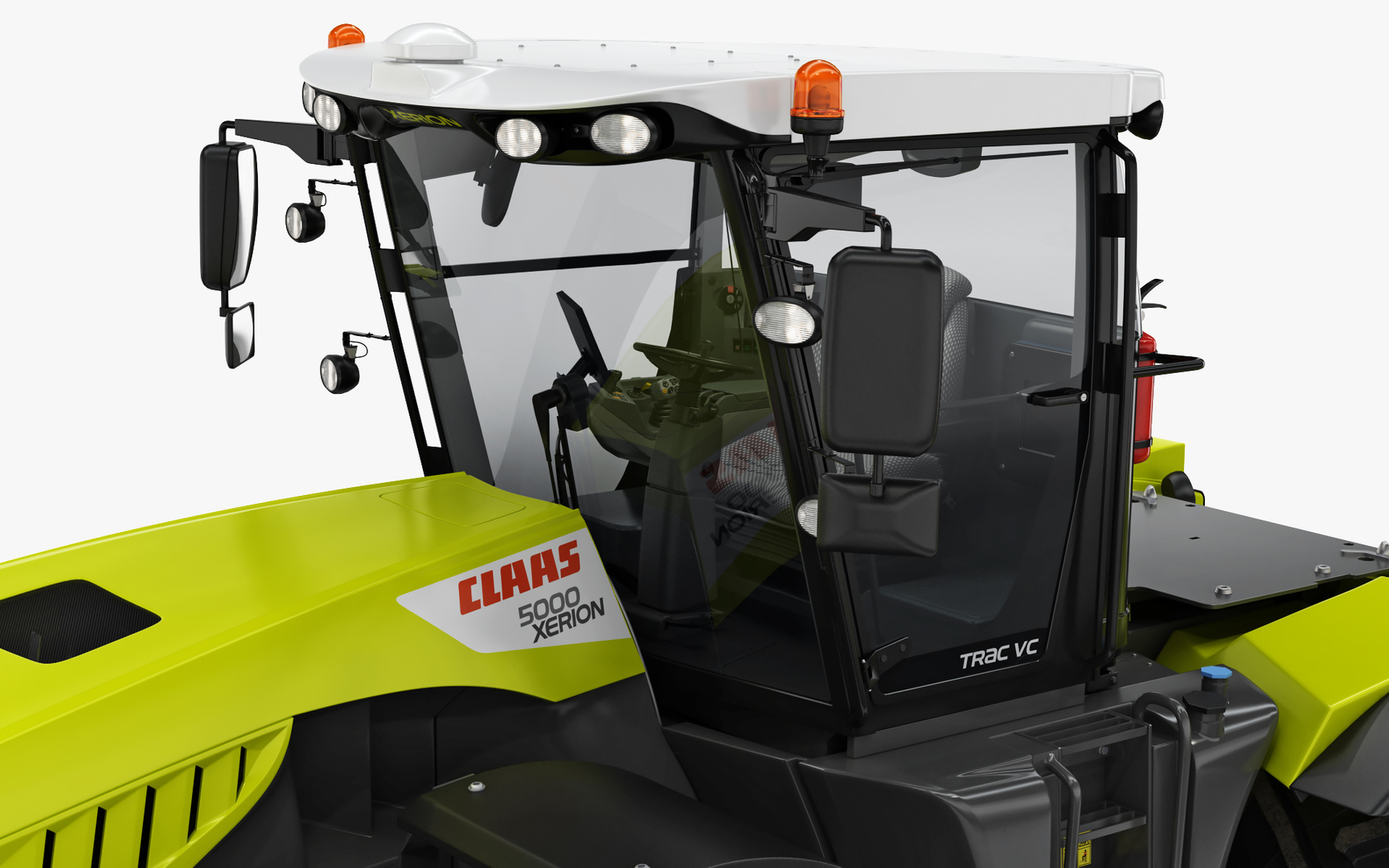 modelo 3d Tractor agrícola Claas Xerion 5000 - TurboSquid 1836145