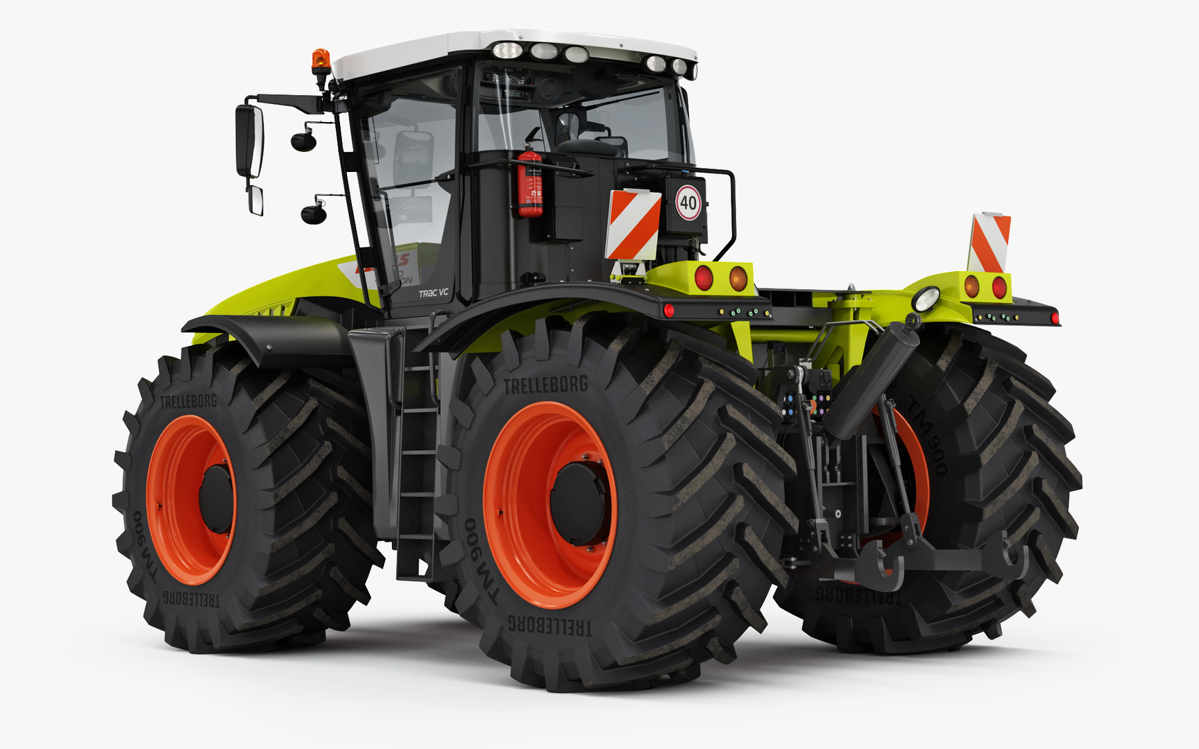 modelo 3d Tractor agrícola Claas Xerion 5000 - TurboSquid 1836145