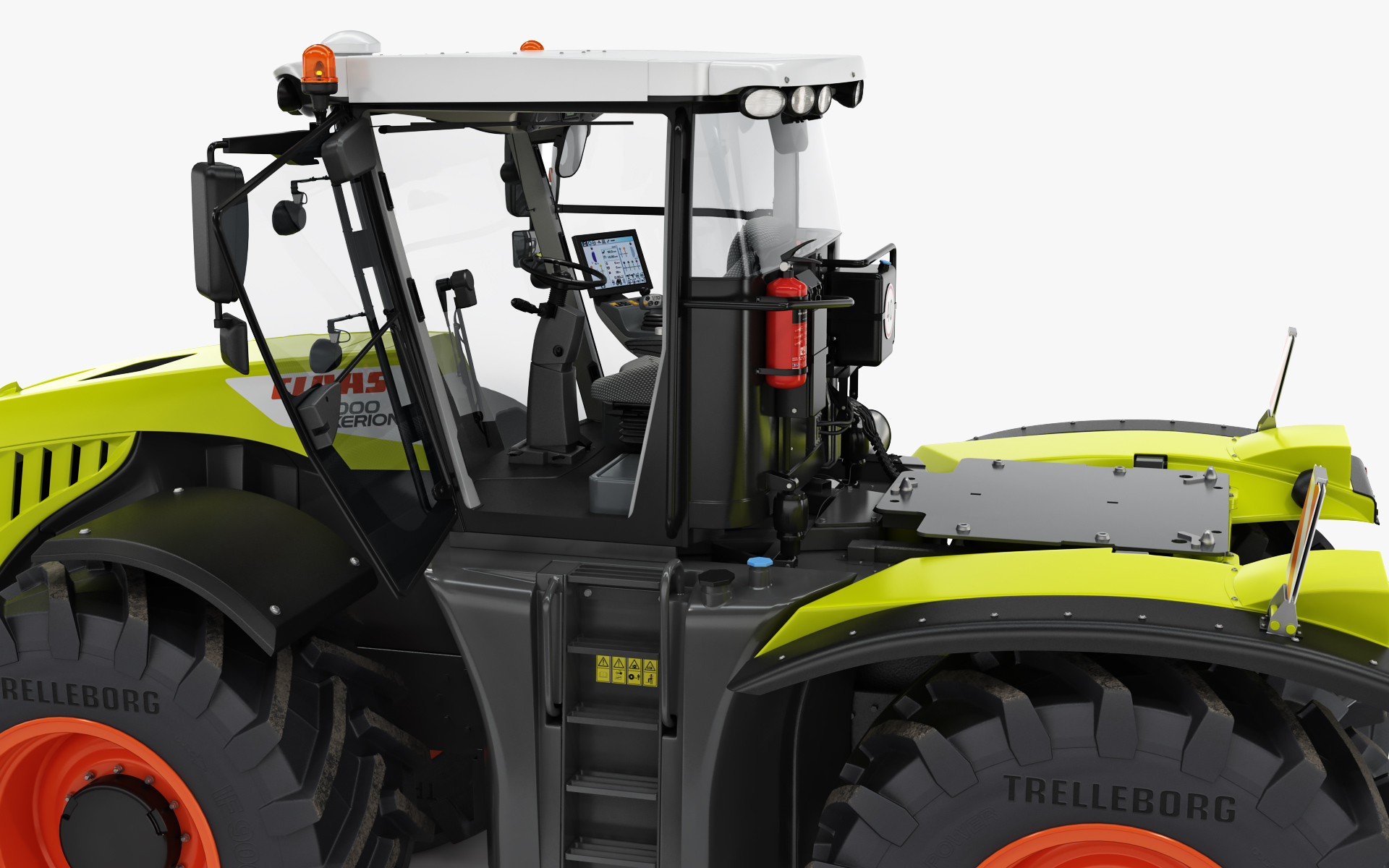 modelo 3d Tractor agrícola Claas Xerion 5000 - TurboSquid 1836145