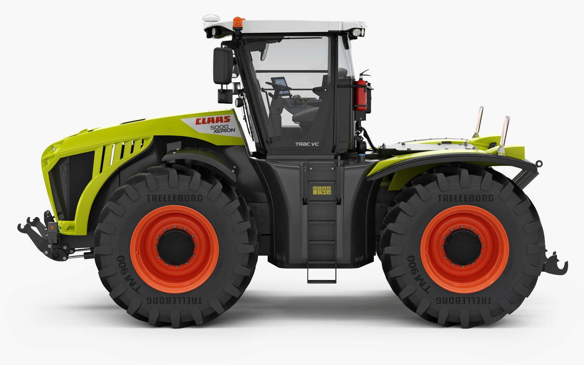 modelo 3d Tractor agrícola Claas Xerion 5000 - TurboSquid 1836145
