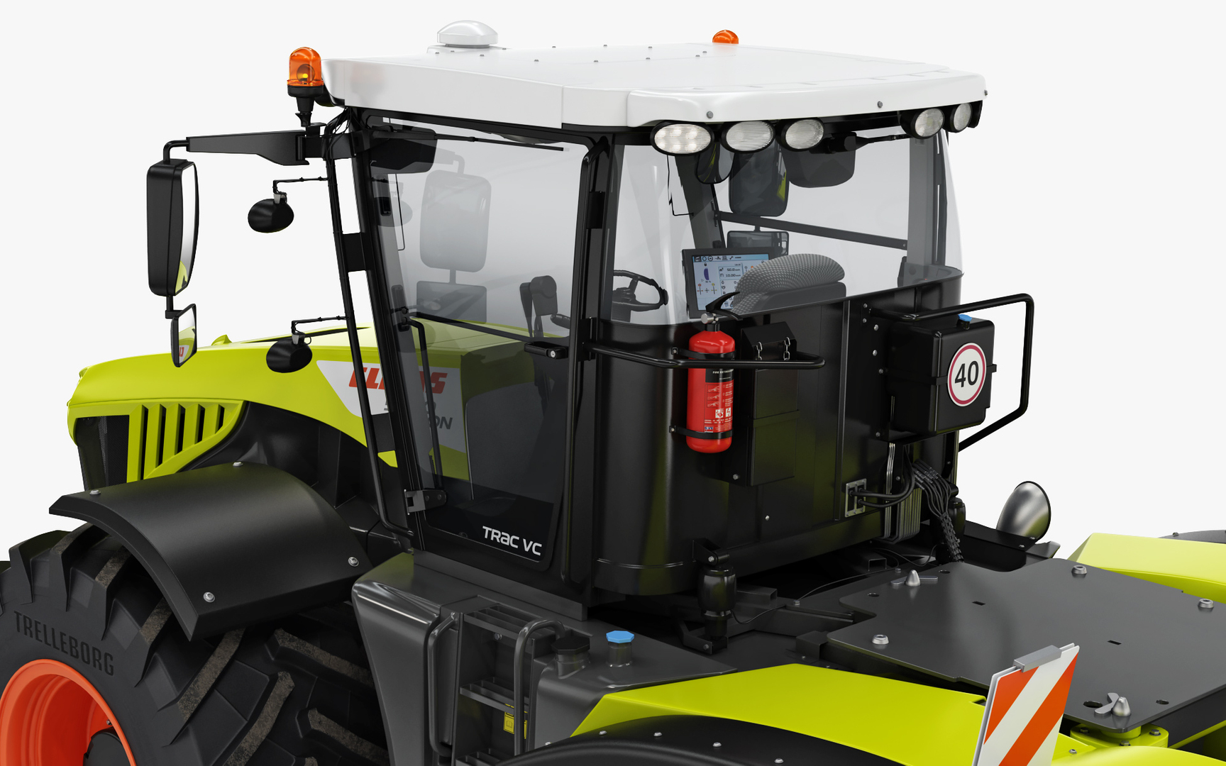 modelo 3d Tractor agrícola Claas Xerion 5000 - TurboSquid 1836145