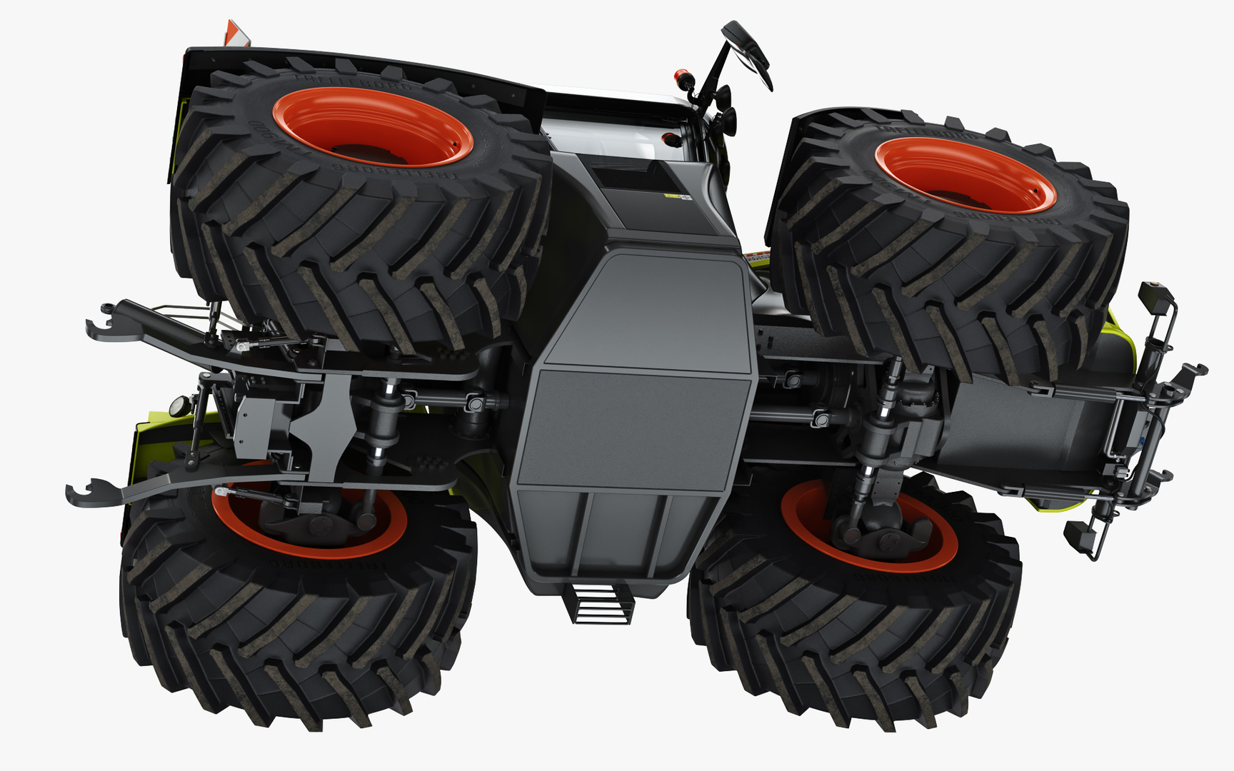 modelo 3d Tractor agrícola Claas Xerion 5000 - TurboSquid 1836145