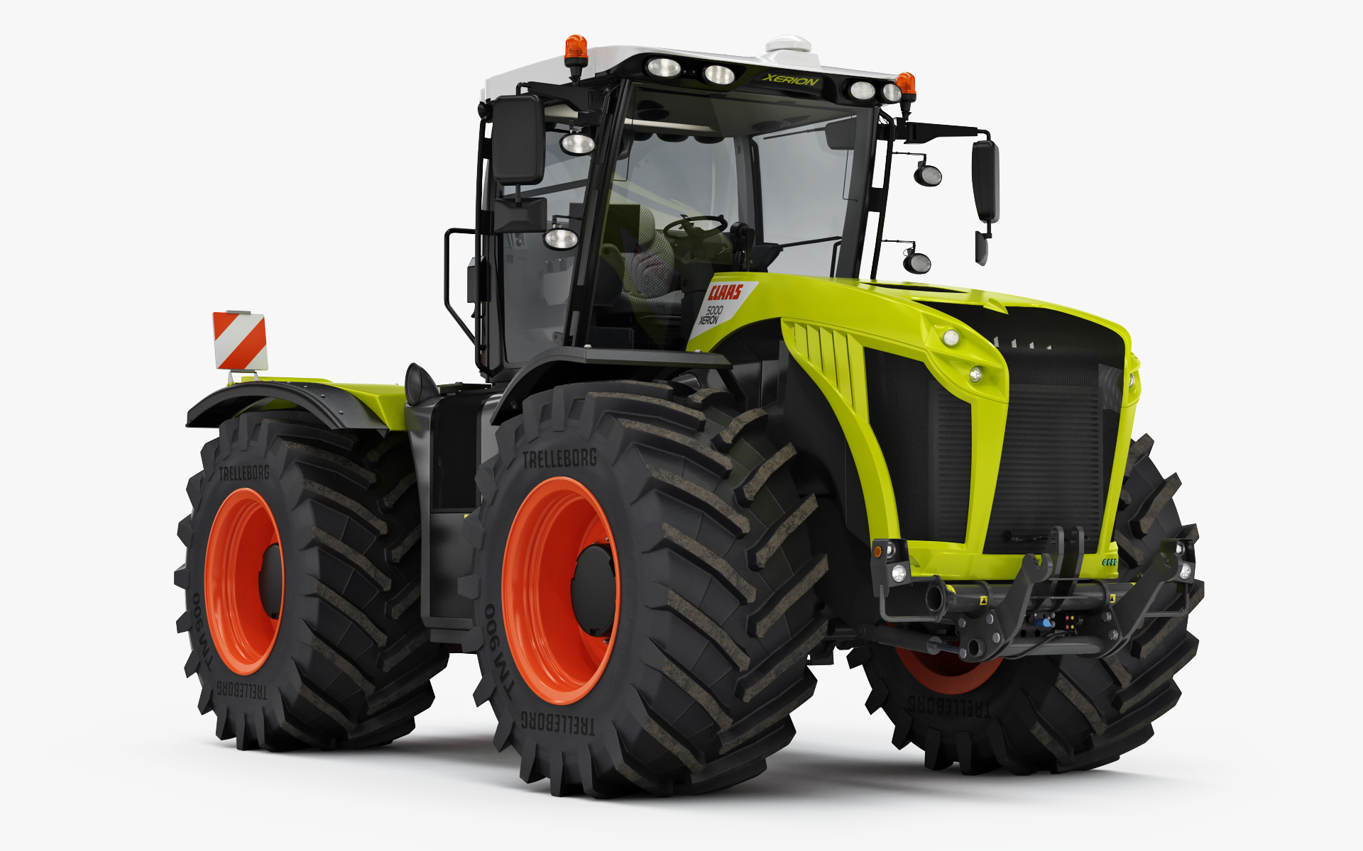 modelo 3d Tractor agrícola Claas Xerion 5000 - TurboSquid 1836145