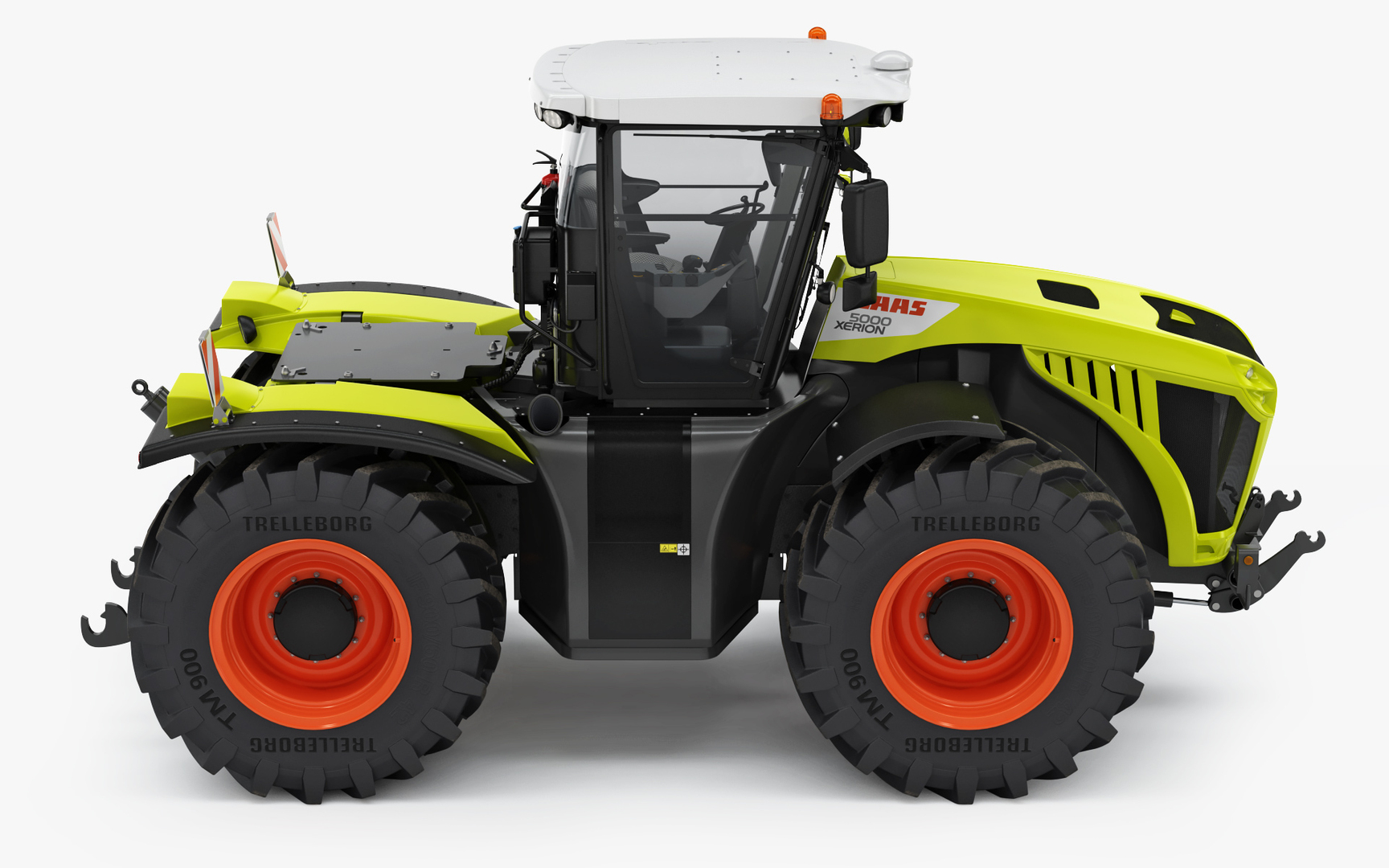 modelo 3d Tractor agrícola Claas Xerion 5000 - TurboSquid 1836145