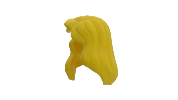 3D Lego Matchable Female Long Hair - TurboSquid 2021405