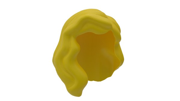 3D Lego Matchable Female Long Hair - TurboSquid 2021405