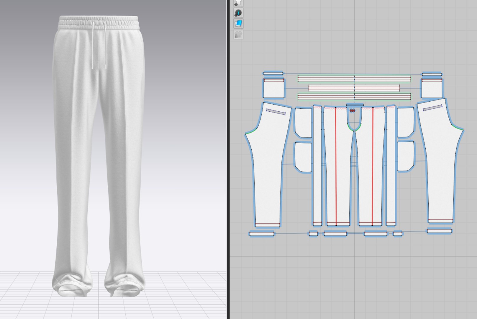 Men Track Pant 3d Model 3D Model - TurboSquid 2206648