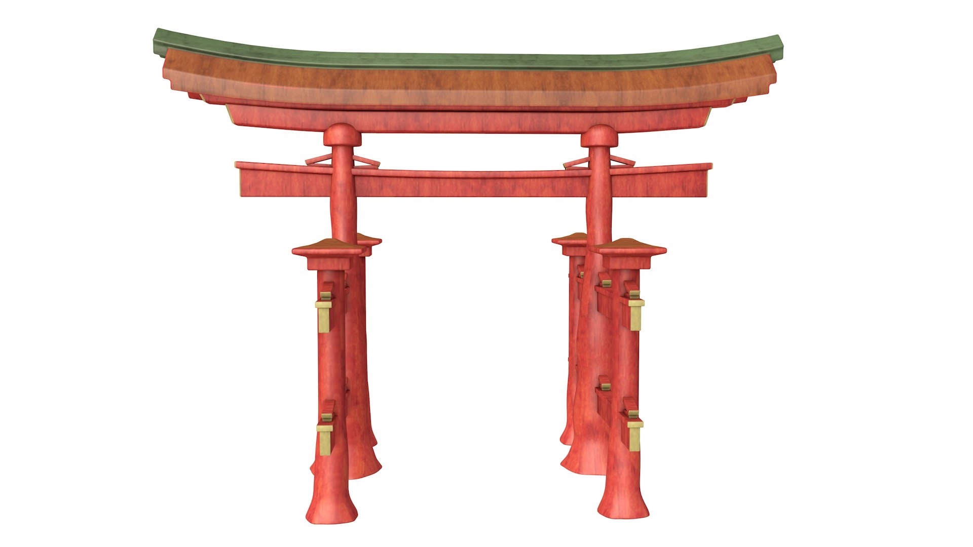 Torii Gate 3D - TurboSquid 2038049