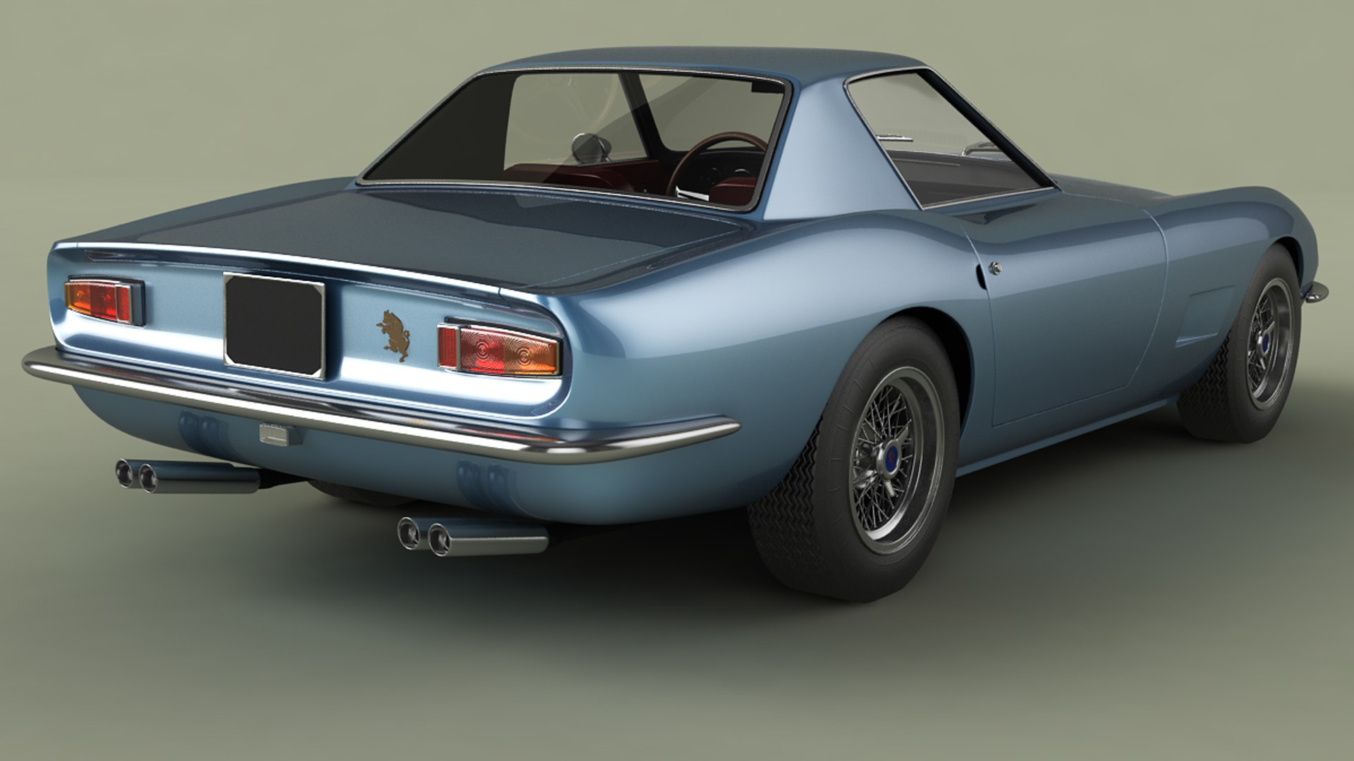 3D Intermeccanica Italia Coupe Model - TurboSquid 2173918