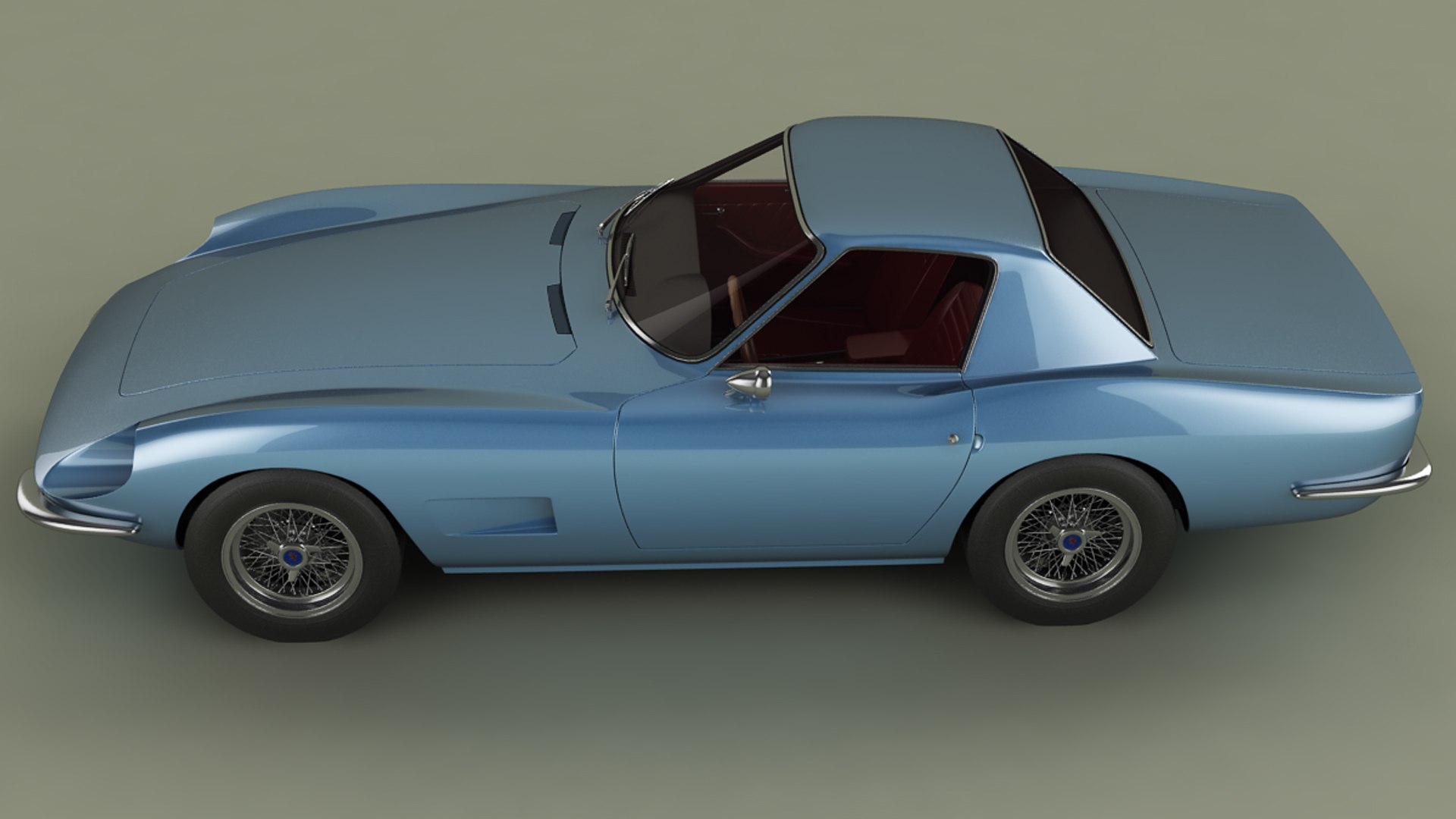 3D Intermeccanica Italia Coupe Model - TurboSquid 2173918