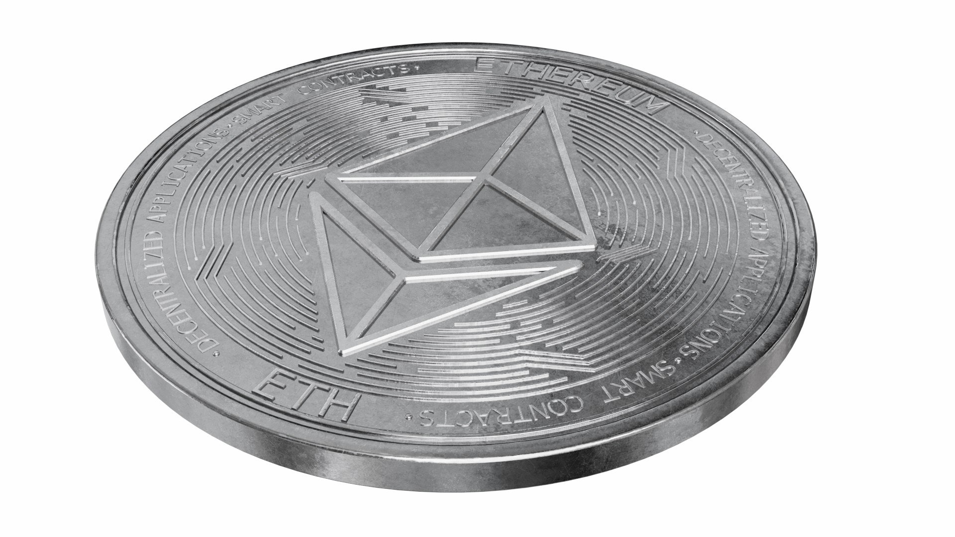 Ethereum Cryptocurrency Sign Model - TurboSquid 1739315