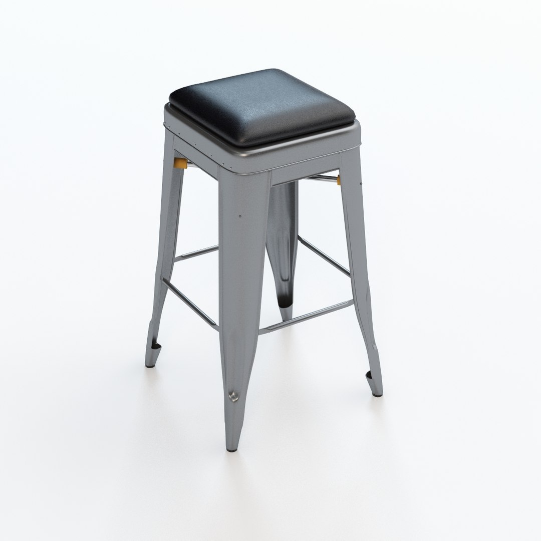 Stool bar realistic 3D - TurboSquid 1178890
