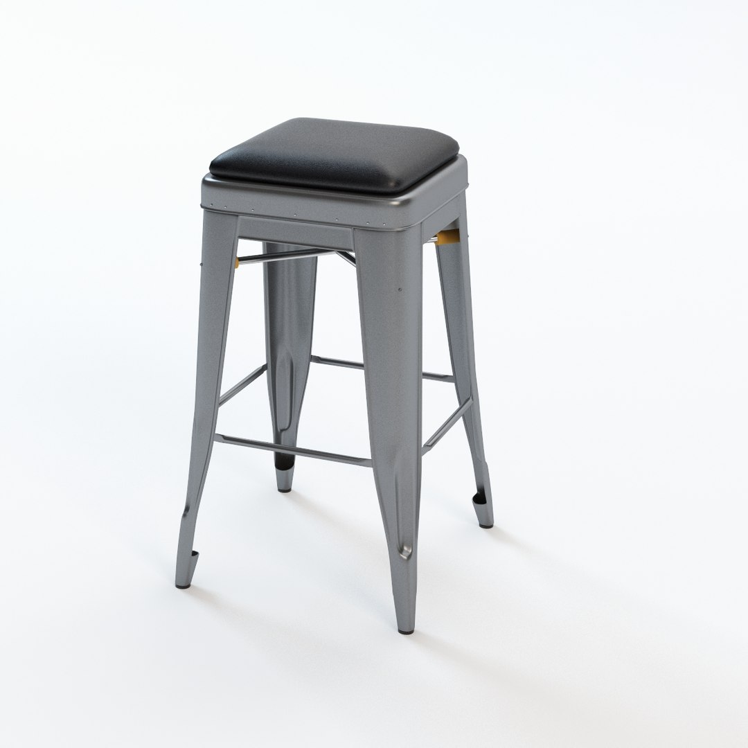 Stool bar realistic 3D - TurboSquid 1178890